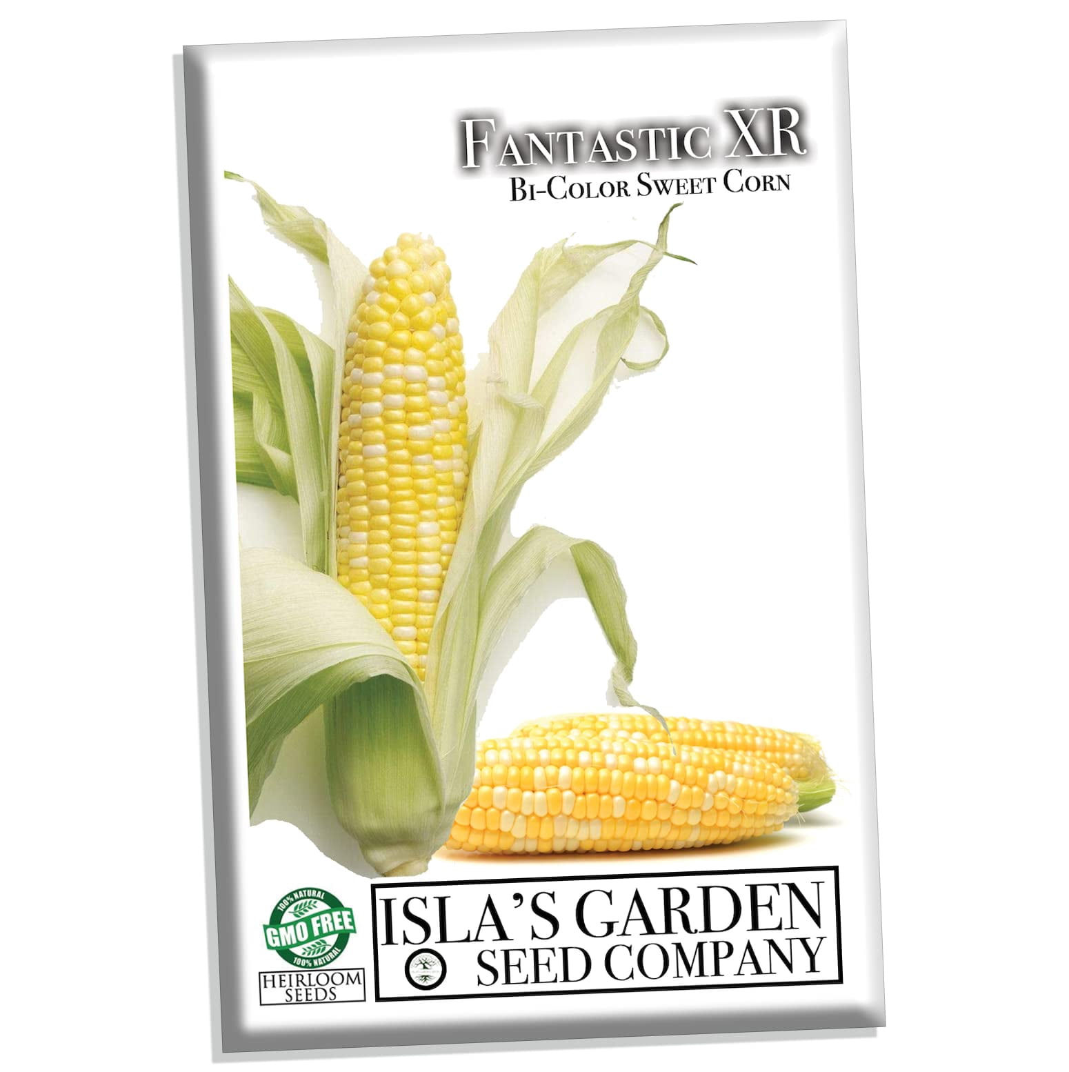 "Fantastic XR" Bi-Color TWE5 Sweet Corn Seeds for Planting, 50+ Seeds ...