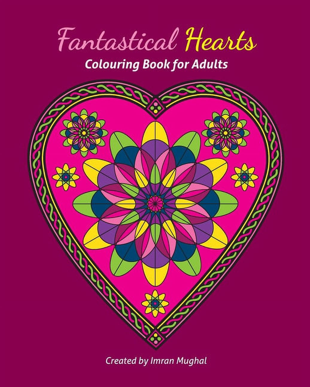 Fantastical Hearts Colouring Book for Adults - Walmart.com