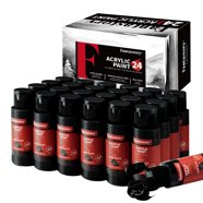 Magicfly Acrylic Glow in The Dark Paint, 10 Bright Colours 60 ml / 2 oz ...