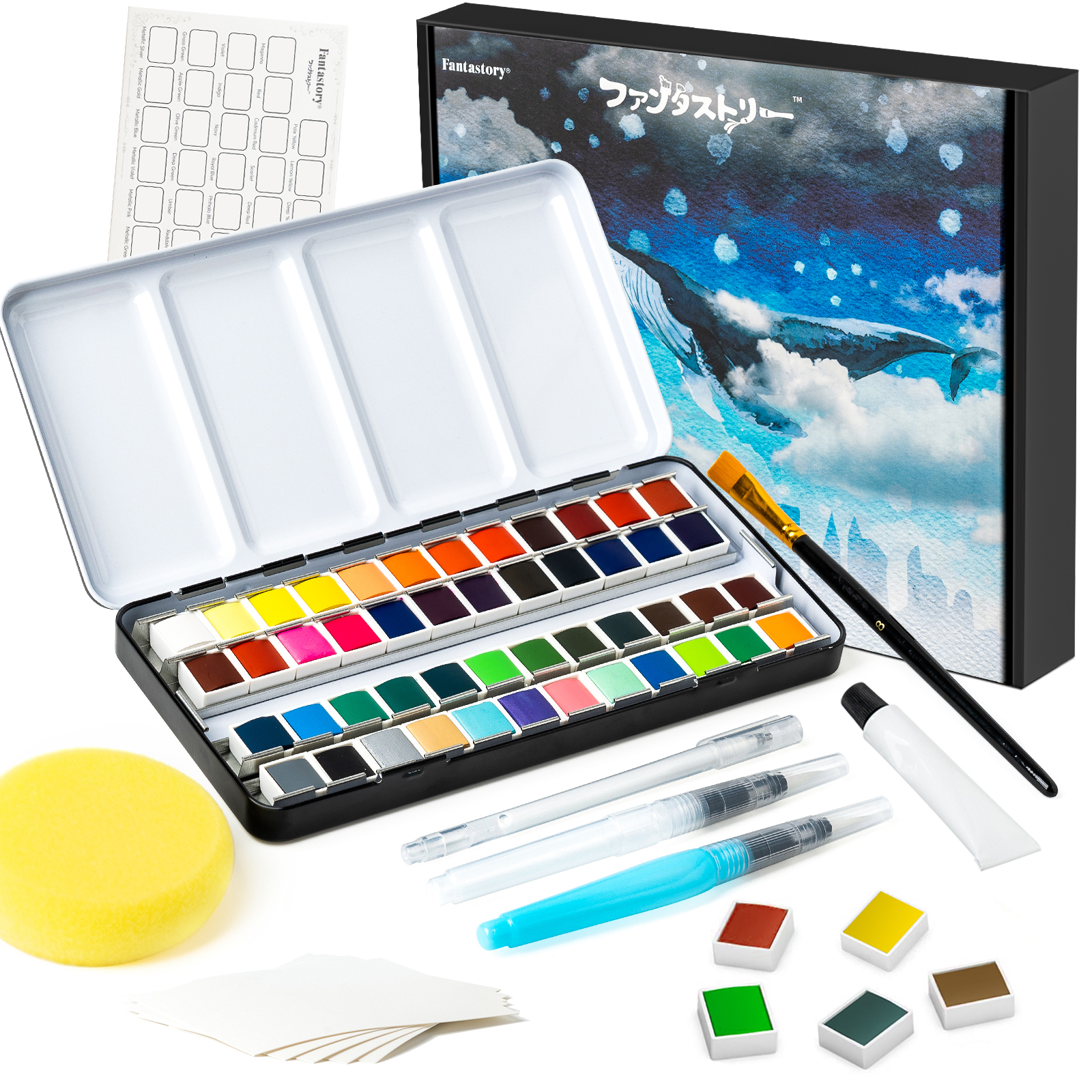 Van Gogh Watercolor Pan Set, 12-Colors, Specialty Selection - Walmart.com