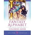 Fantasy Alphabet - Magical Creatures Coloring Book, (Paperback ...