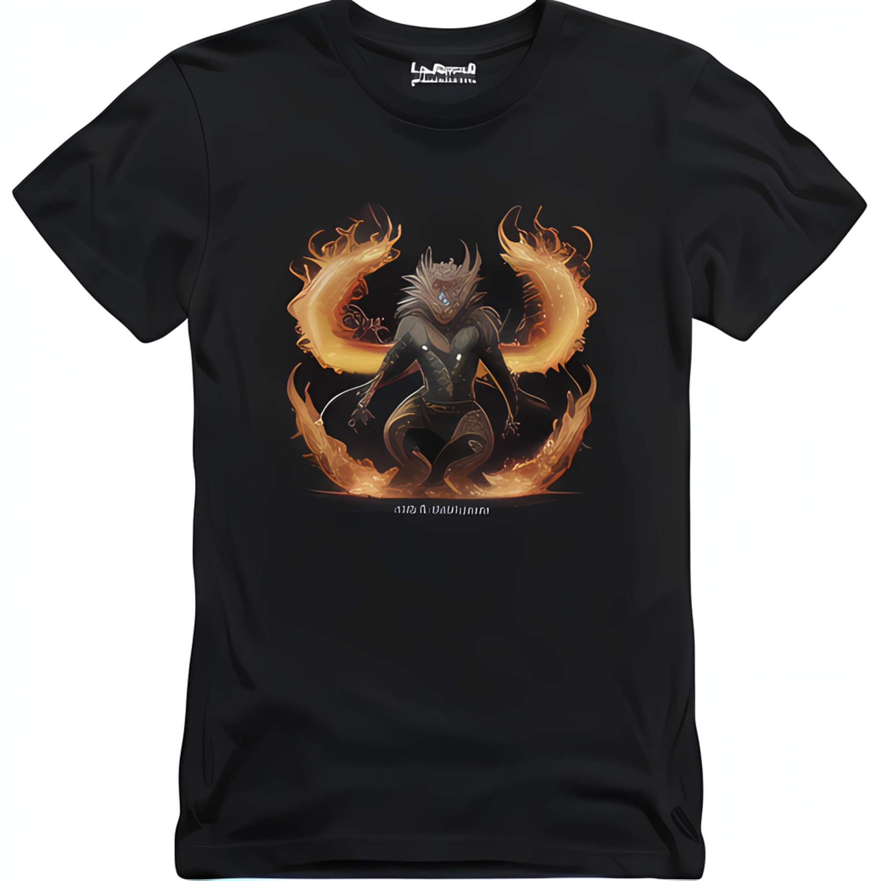 Fantasy Anime Phoenix T-Shirt The Phoenix and the Vibrant Flames Design ...