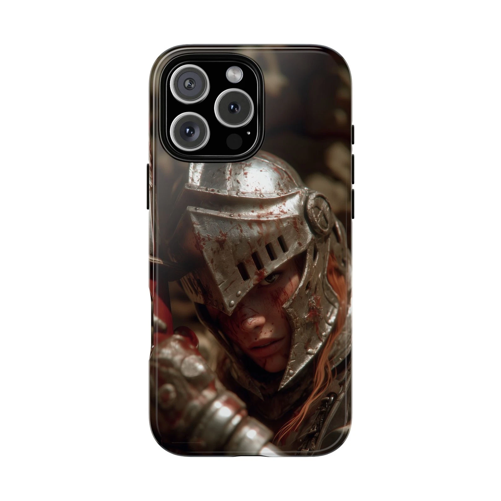 Fantasy Armor Clad Female Knight Warrior Phone Case for 17 16 15 14 13 ...
