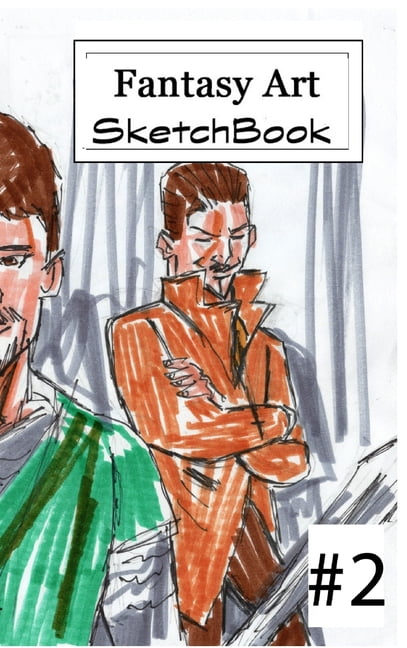 Fantasy Art Sketchbook #2, (Hardcover) - Walmart.com