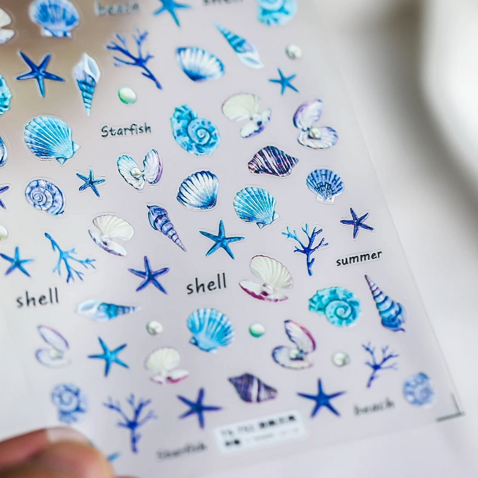 Fantasy Beach Summer Dreamy Colorful Seasnail Shell Pearl Conch Jelly ...