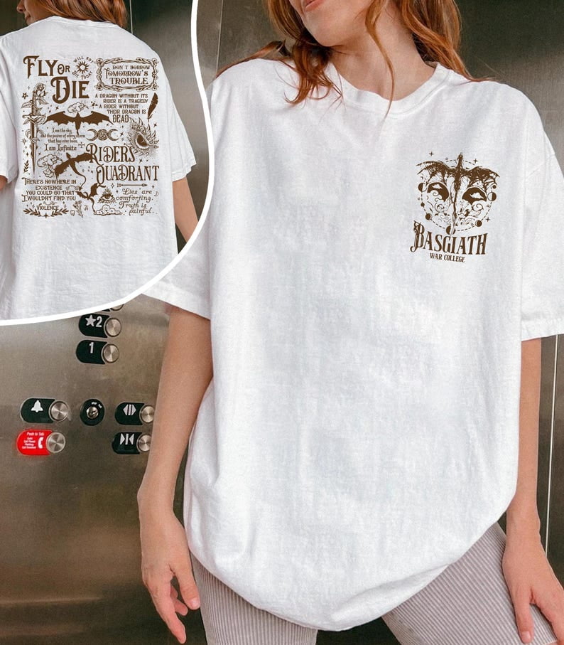 Fantasy Book Dragon Comfort Colors Shirt, The Empyrean Book Shirt ...