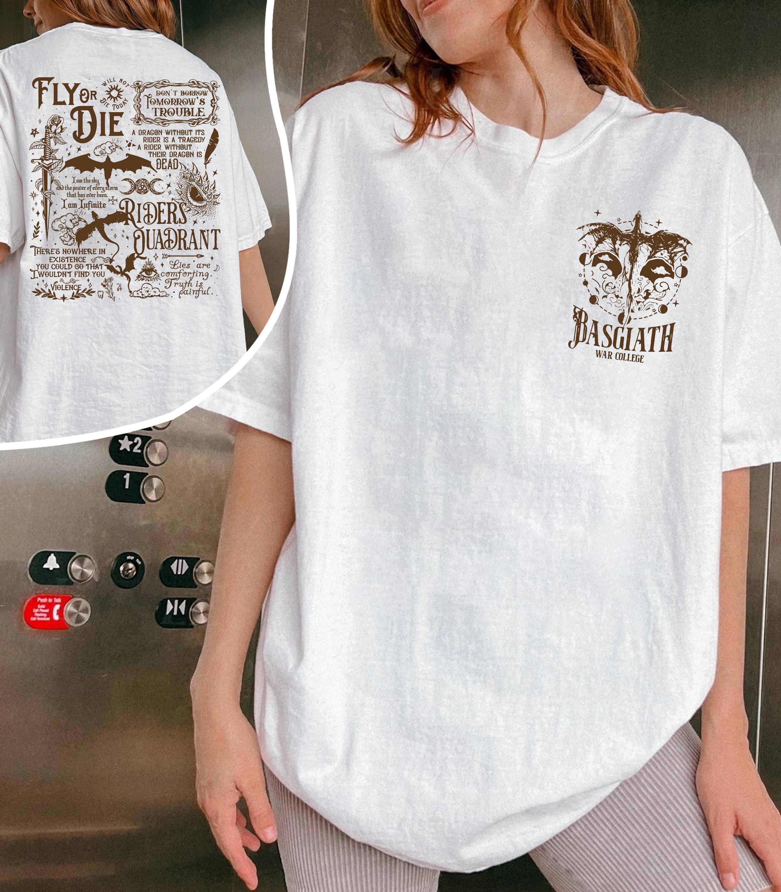 Fantasy Book Dragon Shirt, The Empyrean Book Shirt, Fantasy Dragon Book ...