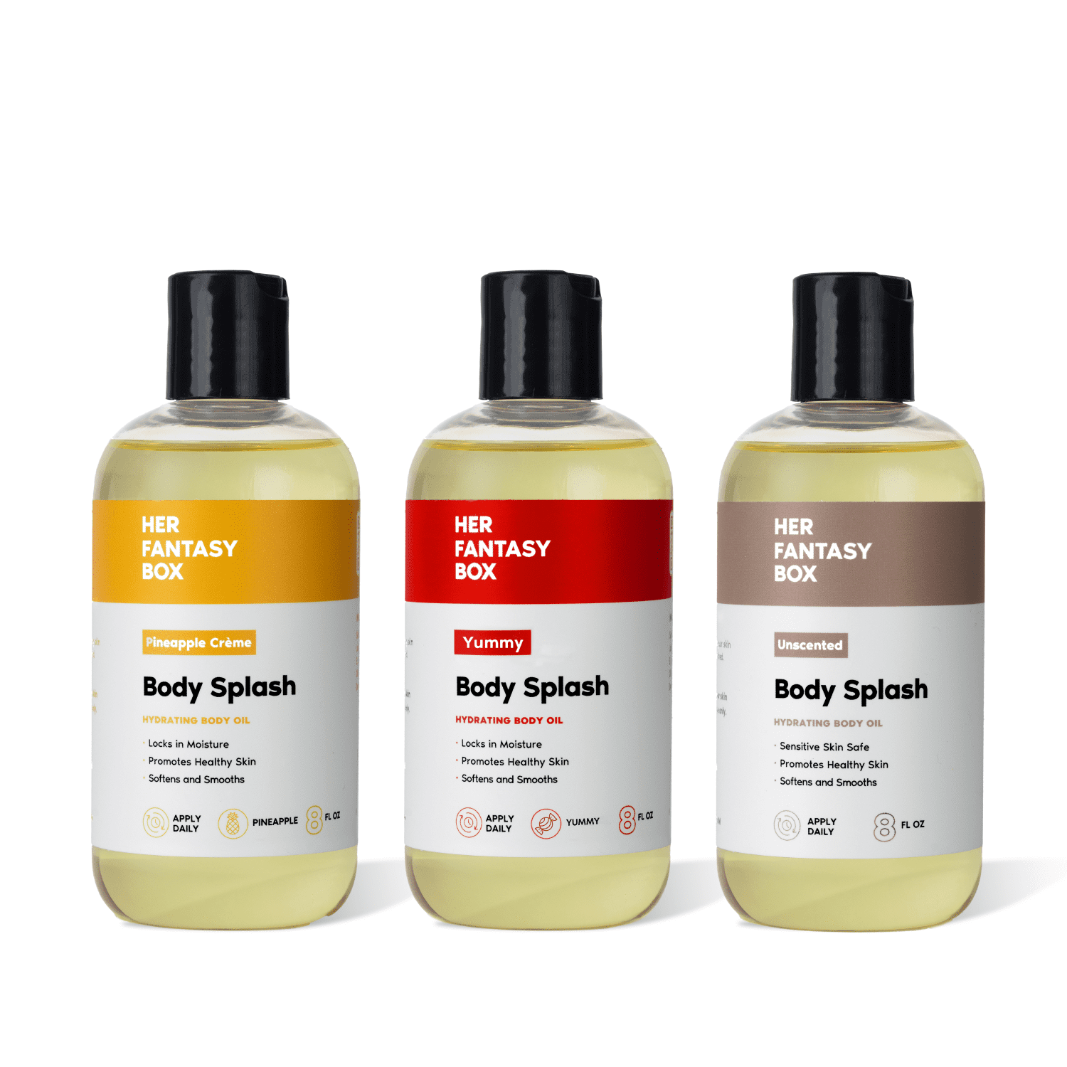 Her Fantasy Box | Body Splash Tropical Bundle – 3-Pack Skin-Smoothing ...
