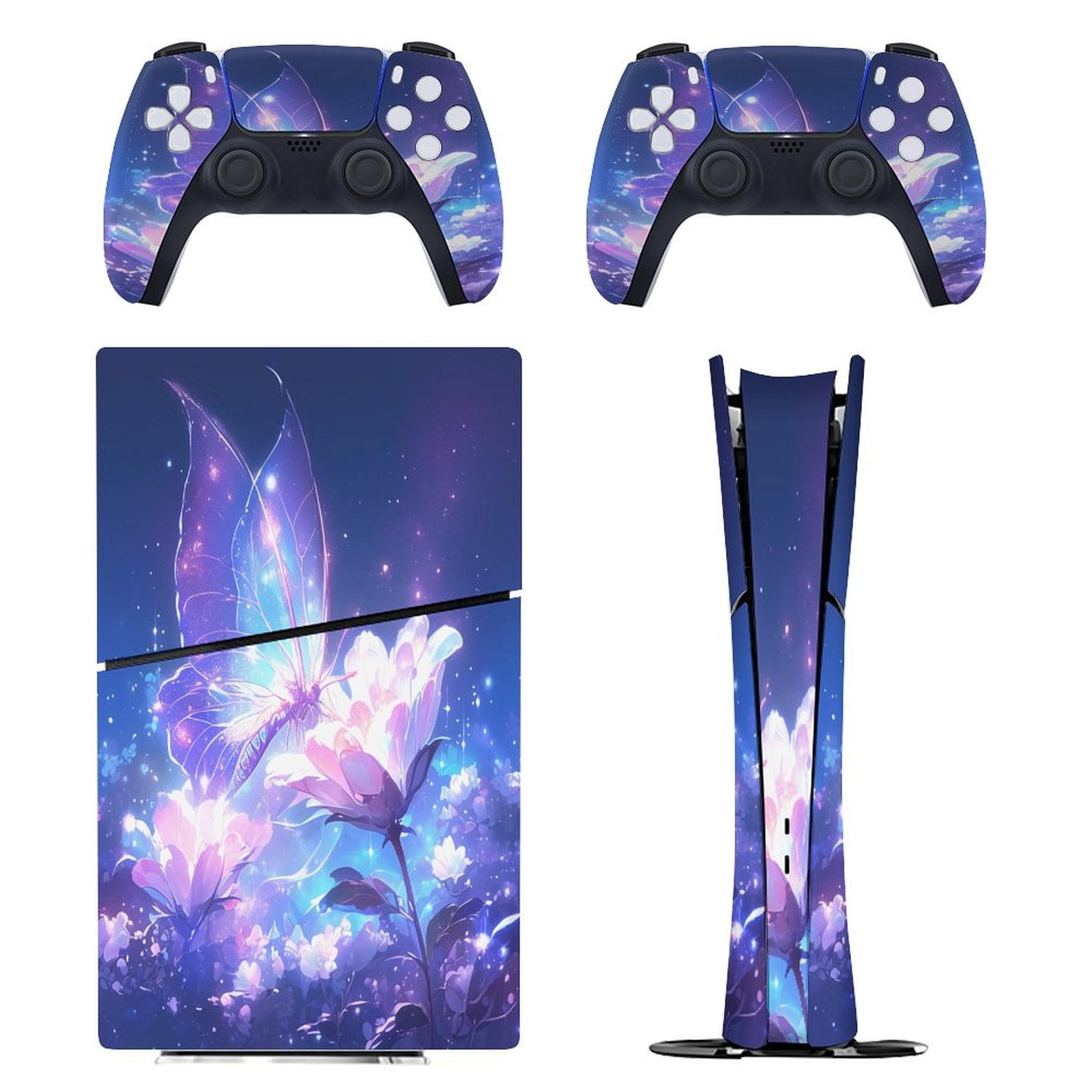 Fantasy Butterfly PS5/PS5 Pro/PS5 Slim Digital Disc Skin Sticker For ...