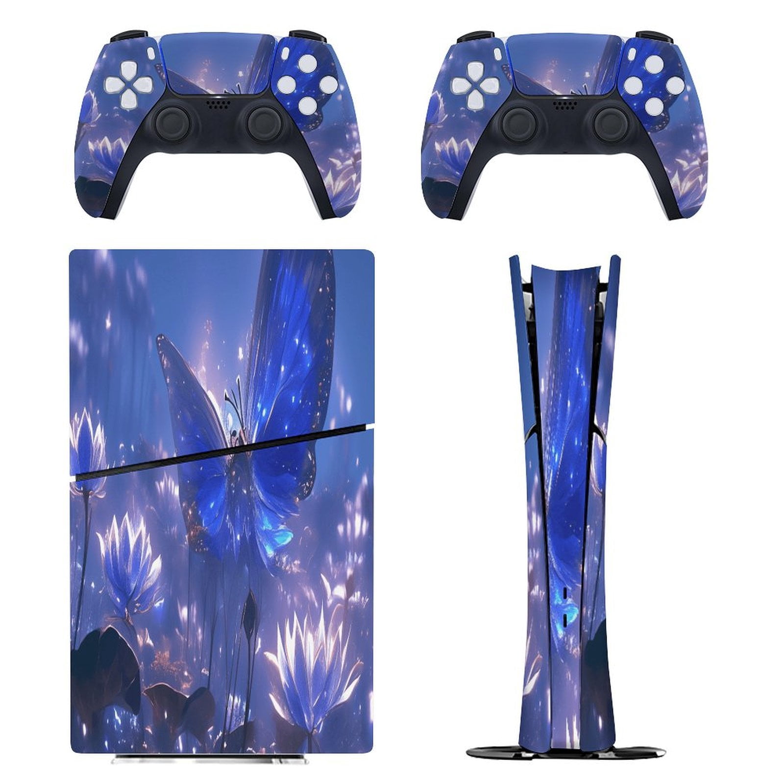 Fantasy Butterfly PS5/PS5 Pro/PS5 Slim Digital Disc Skin Sticker For ...