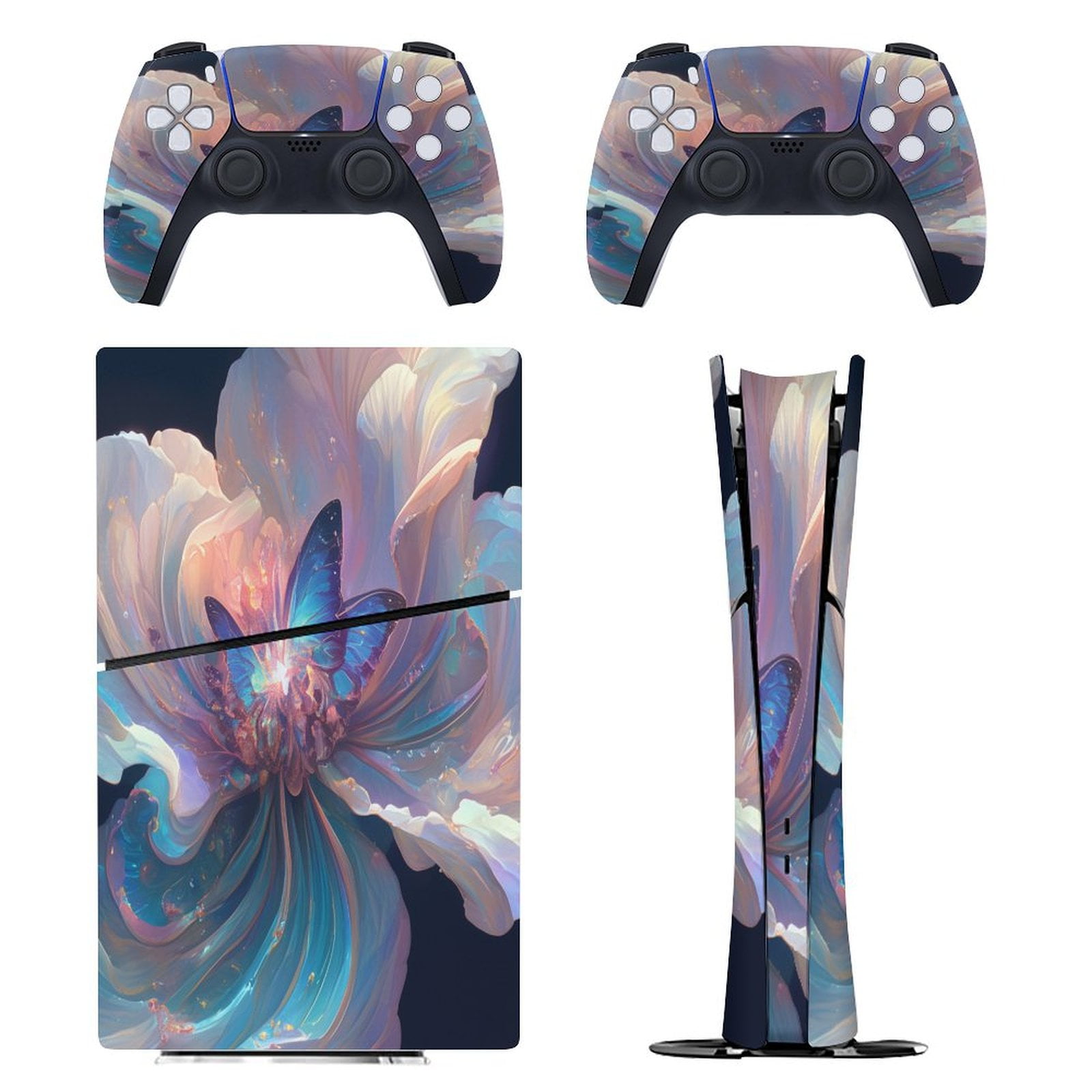Fantasy Butterfly PS5/PS5 Pro/PS5 Slim Digital Disc Skin Sticker For ...