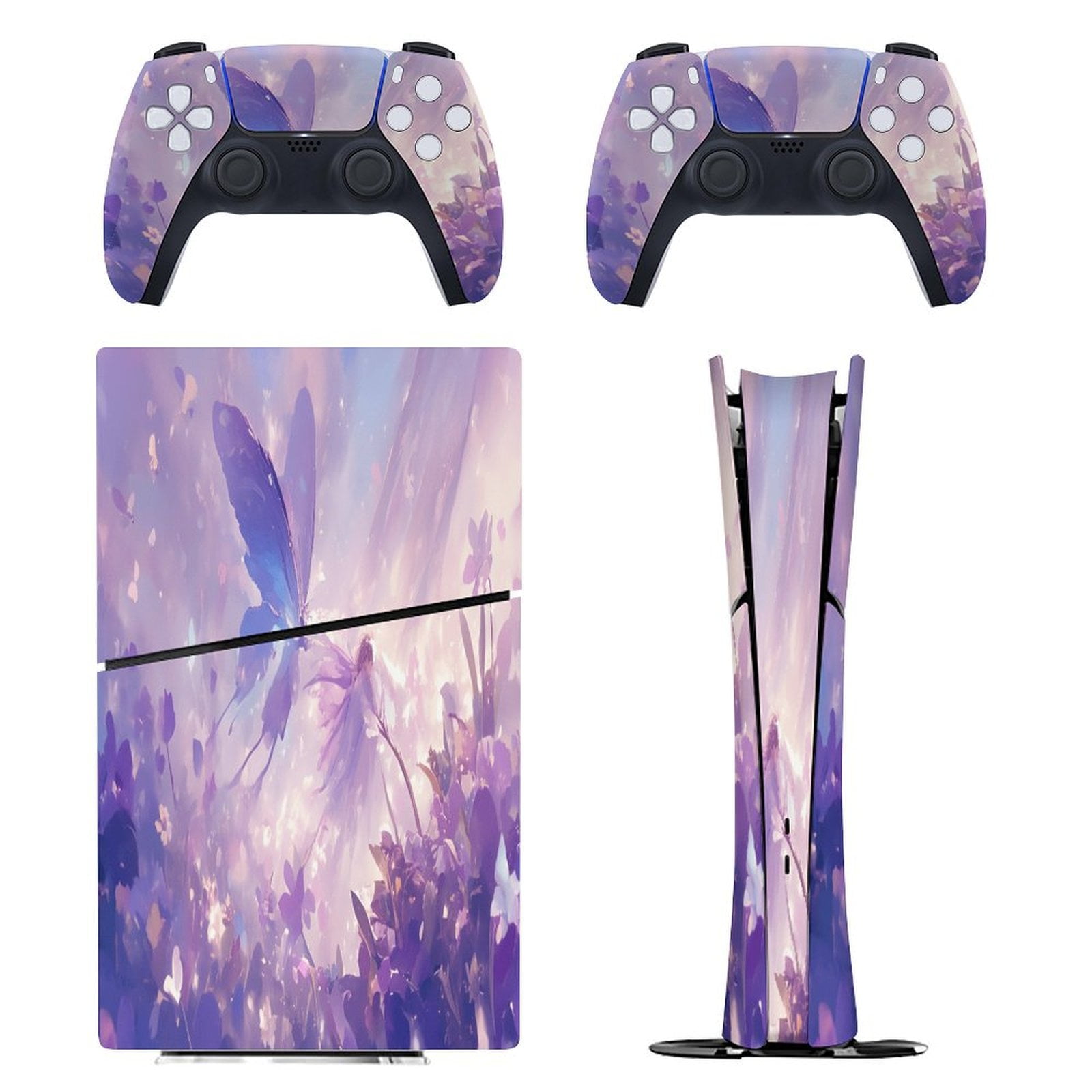 Fantasy Butterfly PS5/PS5 Pro/PS5 Slim Digital Disc Skin Sticker For ...