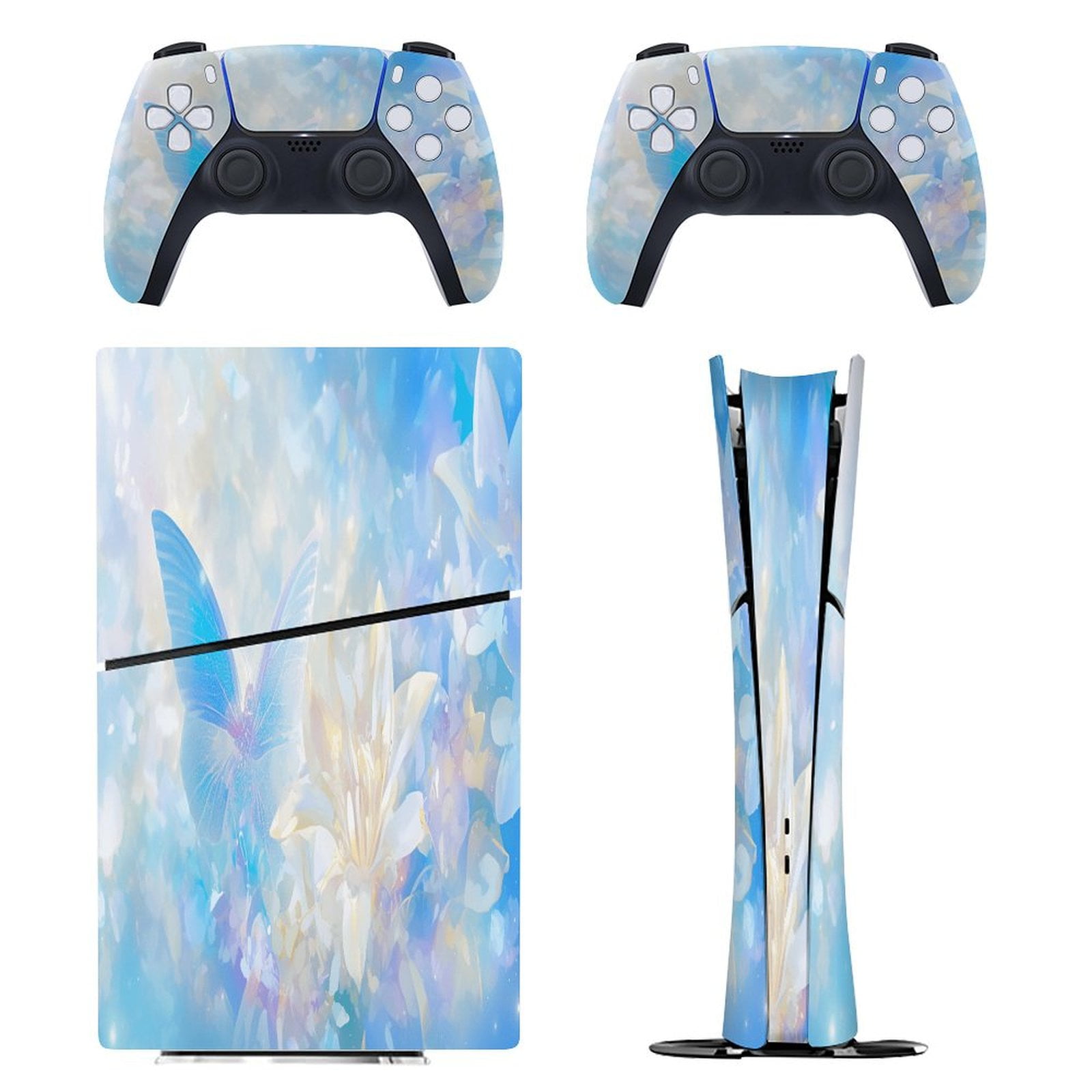 Fantasy Butterfly PS5/PS5 Pro/PS5 Slim Digital Disc Skin Sticker For ...