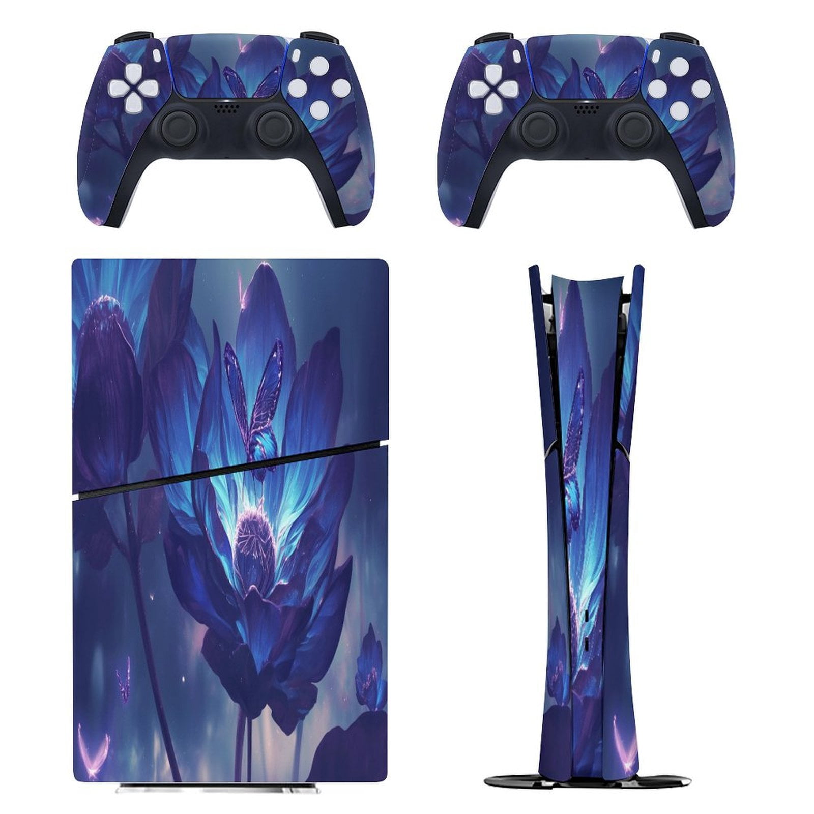Fantasy Butterfly PS5/PS5 Pro/PS5 Slim Digital Disc Skin Sticker For ...