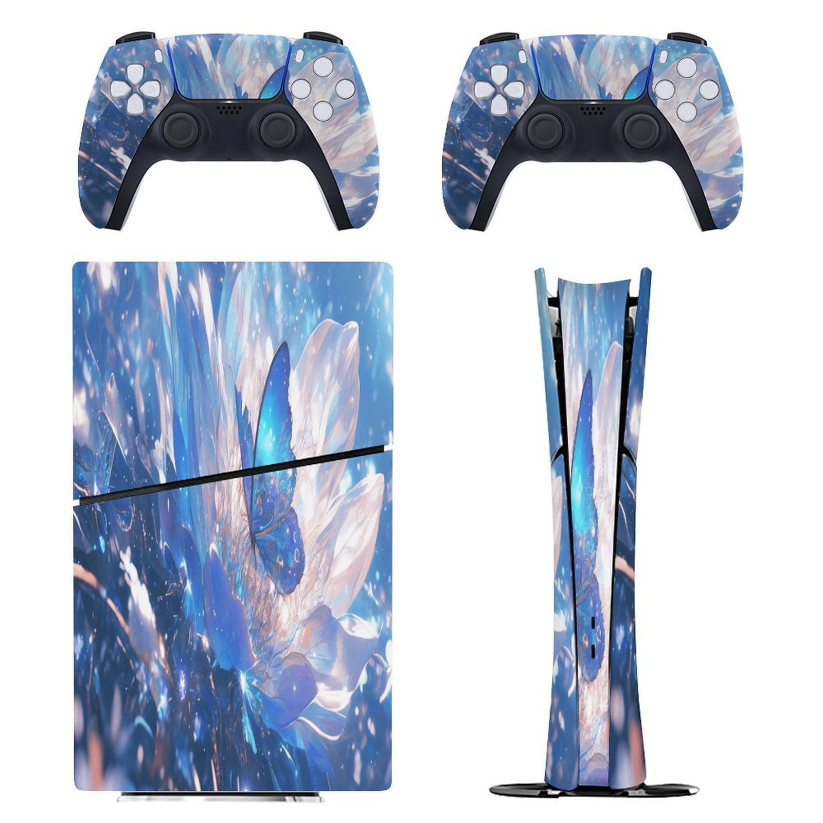 Fantasy Butterfly PS5/PS5 Pro/PS5 Slim Digital Disc Skin Sticker For ...