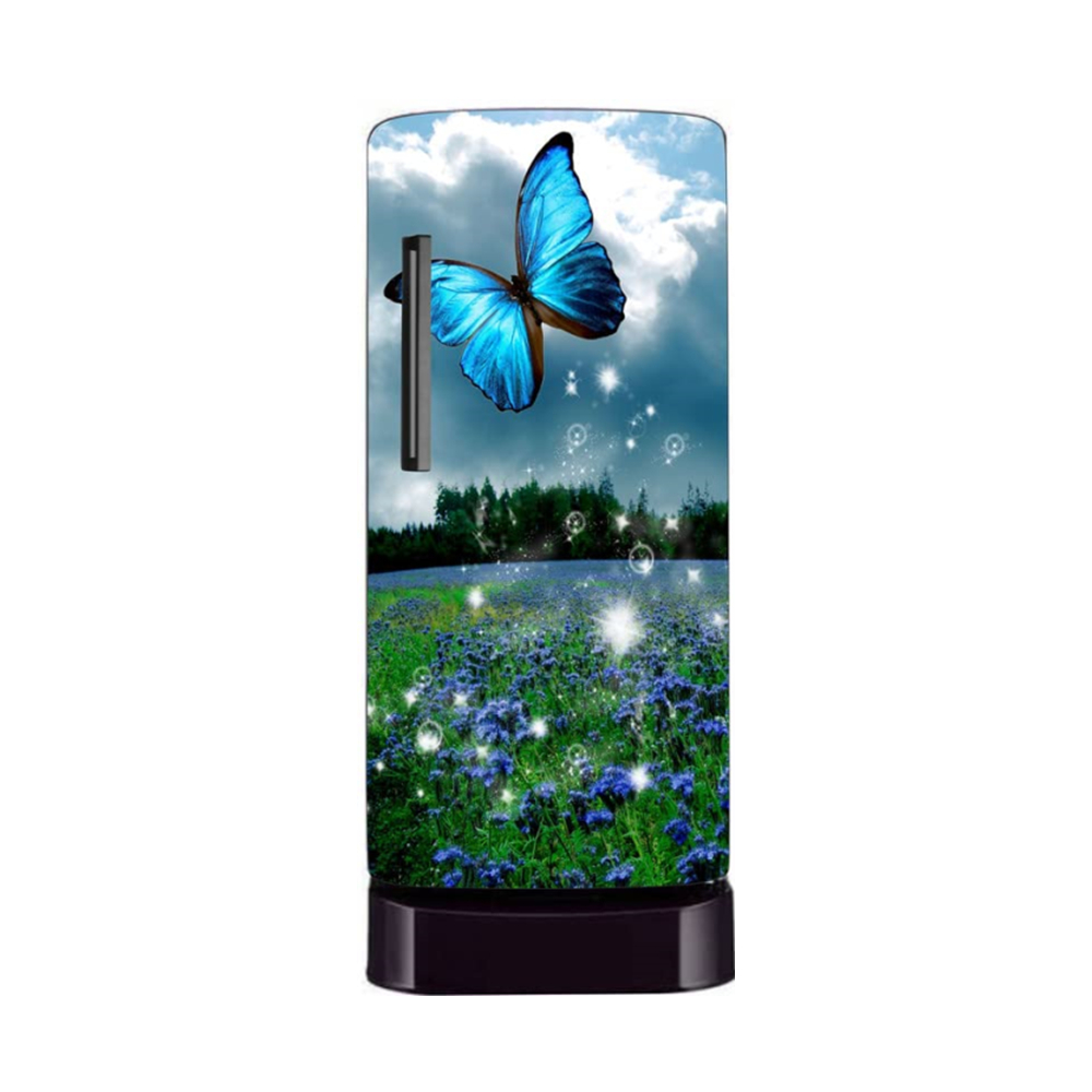Fantasy Butterfly Refrigerator Stickers Mysterious Nebula Fridge ...