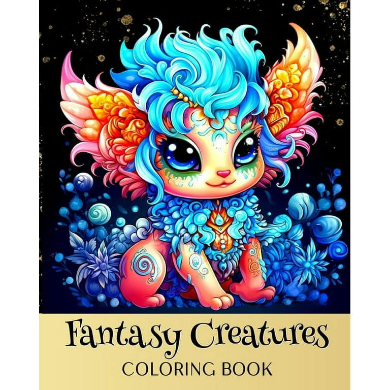 mystical creatures coloring pages