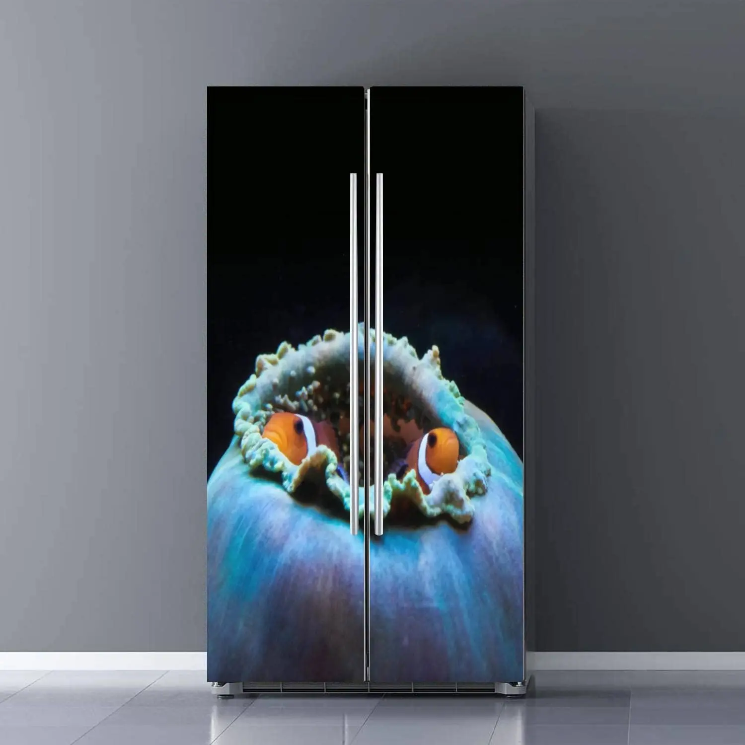 Fantasy Deer Refrigerator Magnet Full Door Cover Lovely Animal Fridge ...