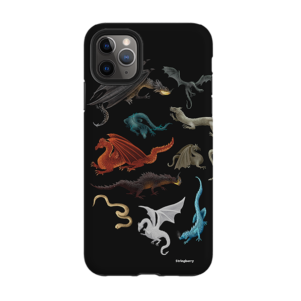 Fantasy Dragons Wyverns Wyrms Art Phone Case for iPhone 11 12 13 14 15 ...