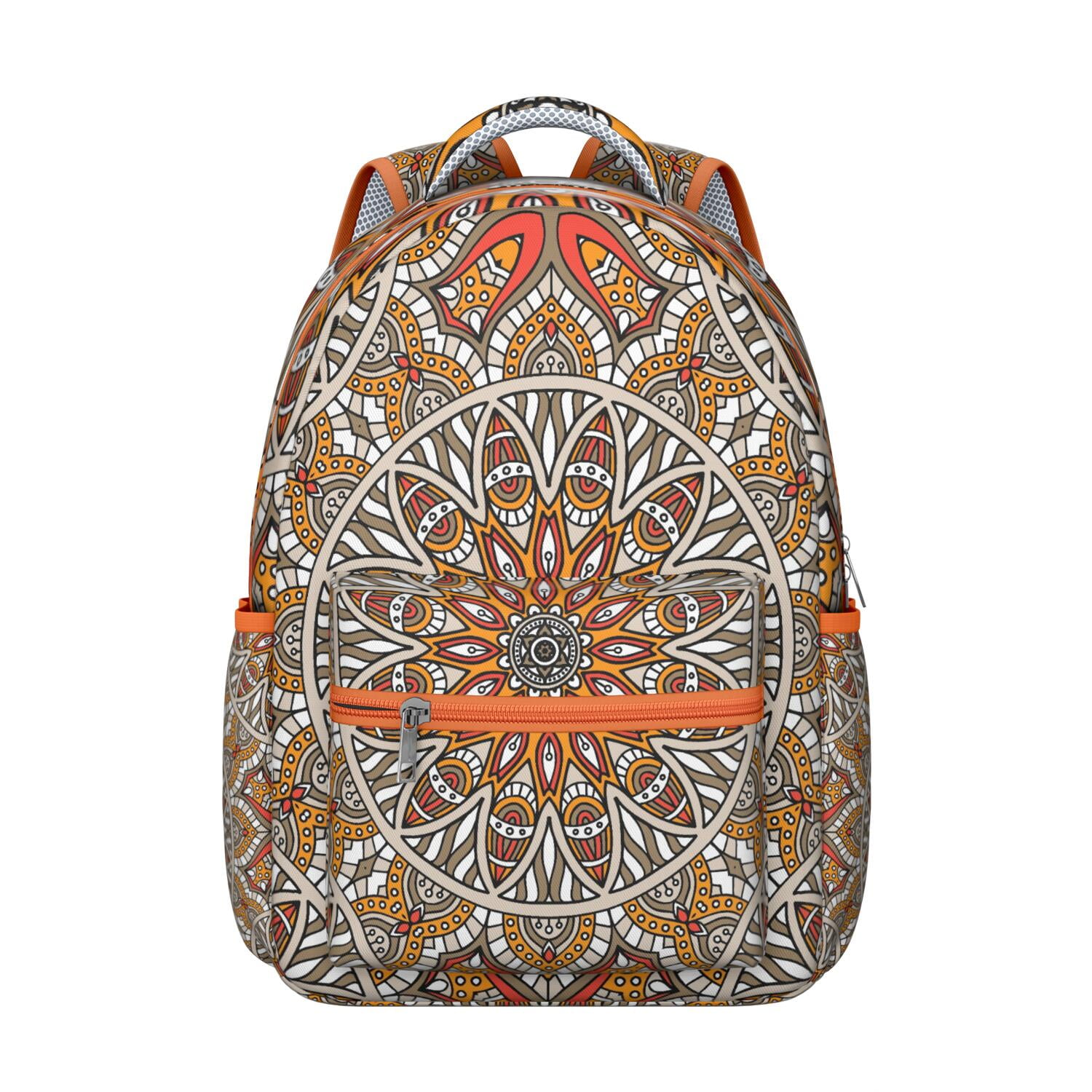 Fantasy Dreamy Mandala Backpack for Students Lightweight, Fashion ...