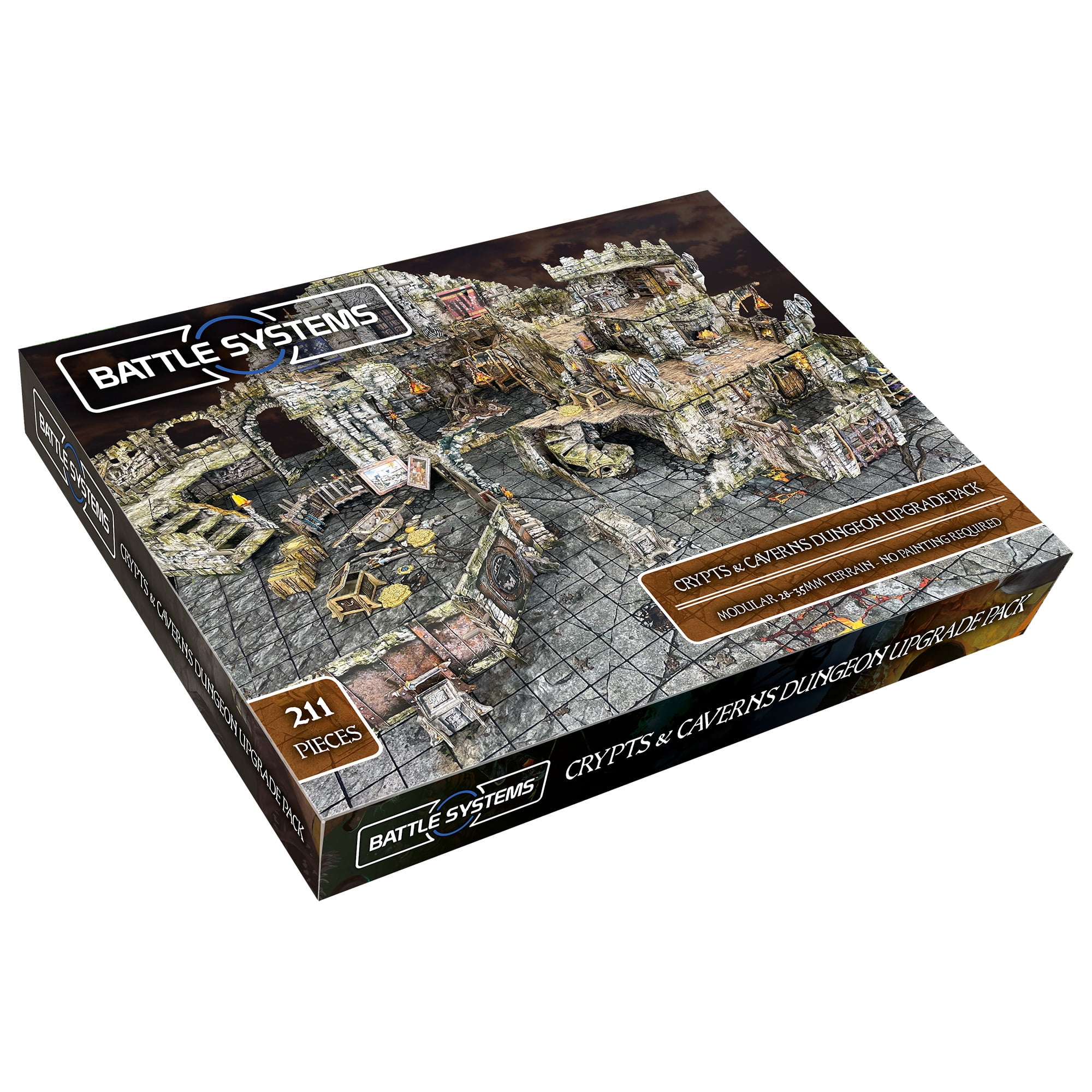 Fantasy Dungeon Terrain Crypts & Caverns - Battle Systems Terrain ...