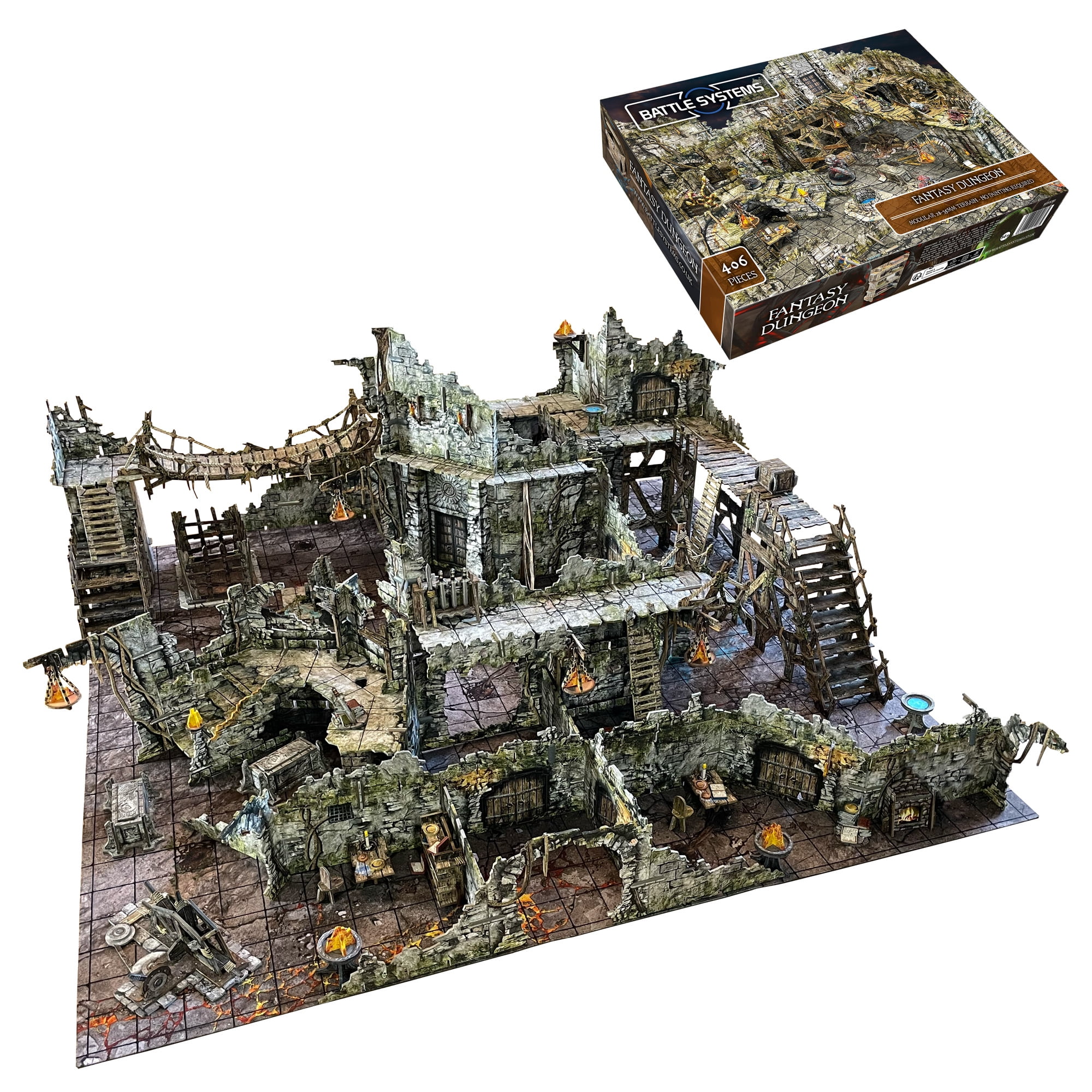 Fantasy Dungeon Terrain KS Edition - Battle Systems Terrain Immersive ...