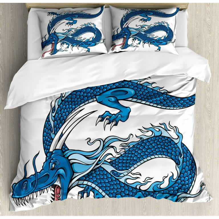 folk print bedding