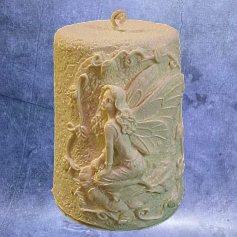Fantasy Fairy Candle 1 Cavity Silicone Mold 1951 Food-Soap-Candle-Resin ...
