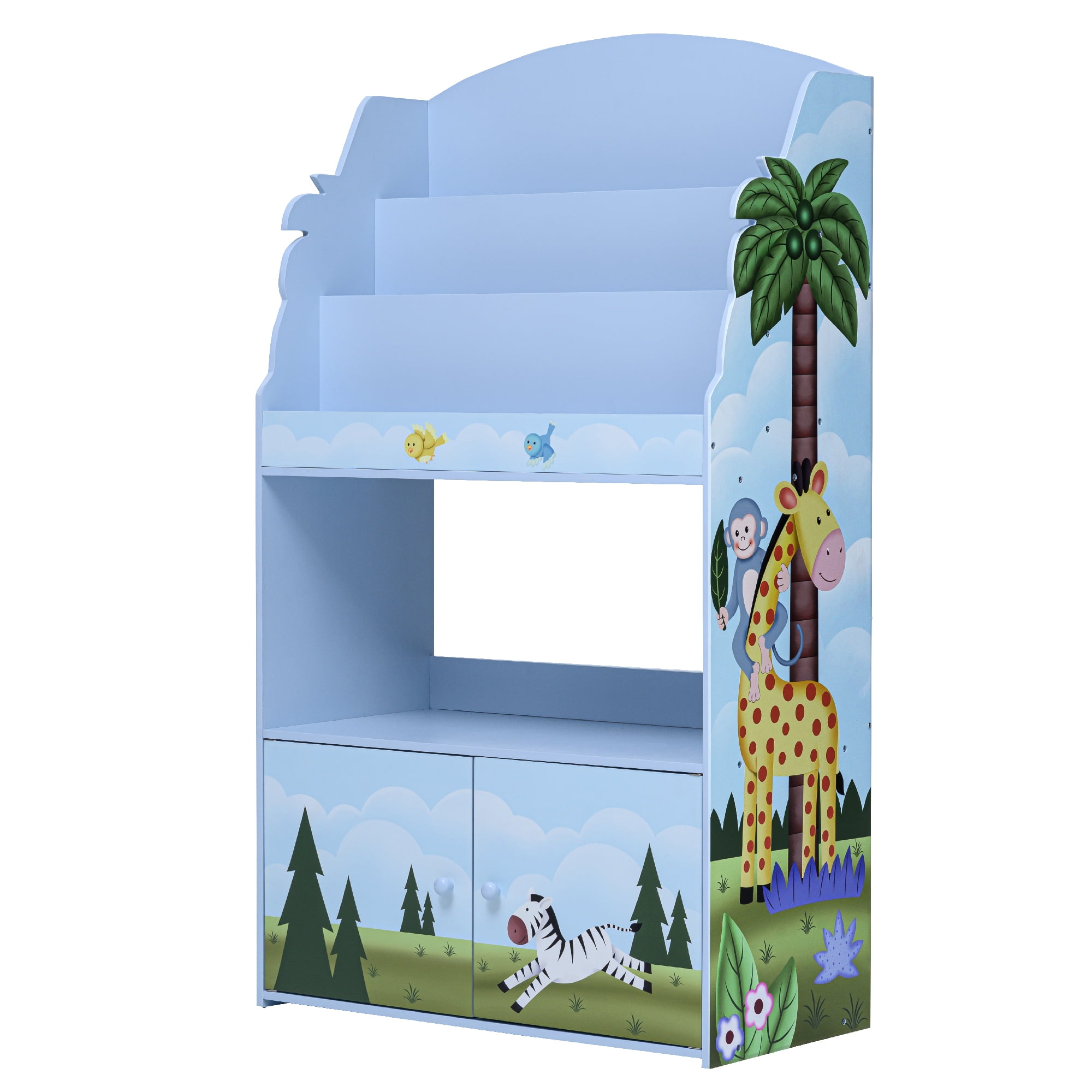 Fantasy Fields Sunny Safari Kids Book Display & Storage Shelf - Walmart.com