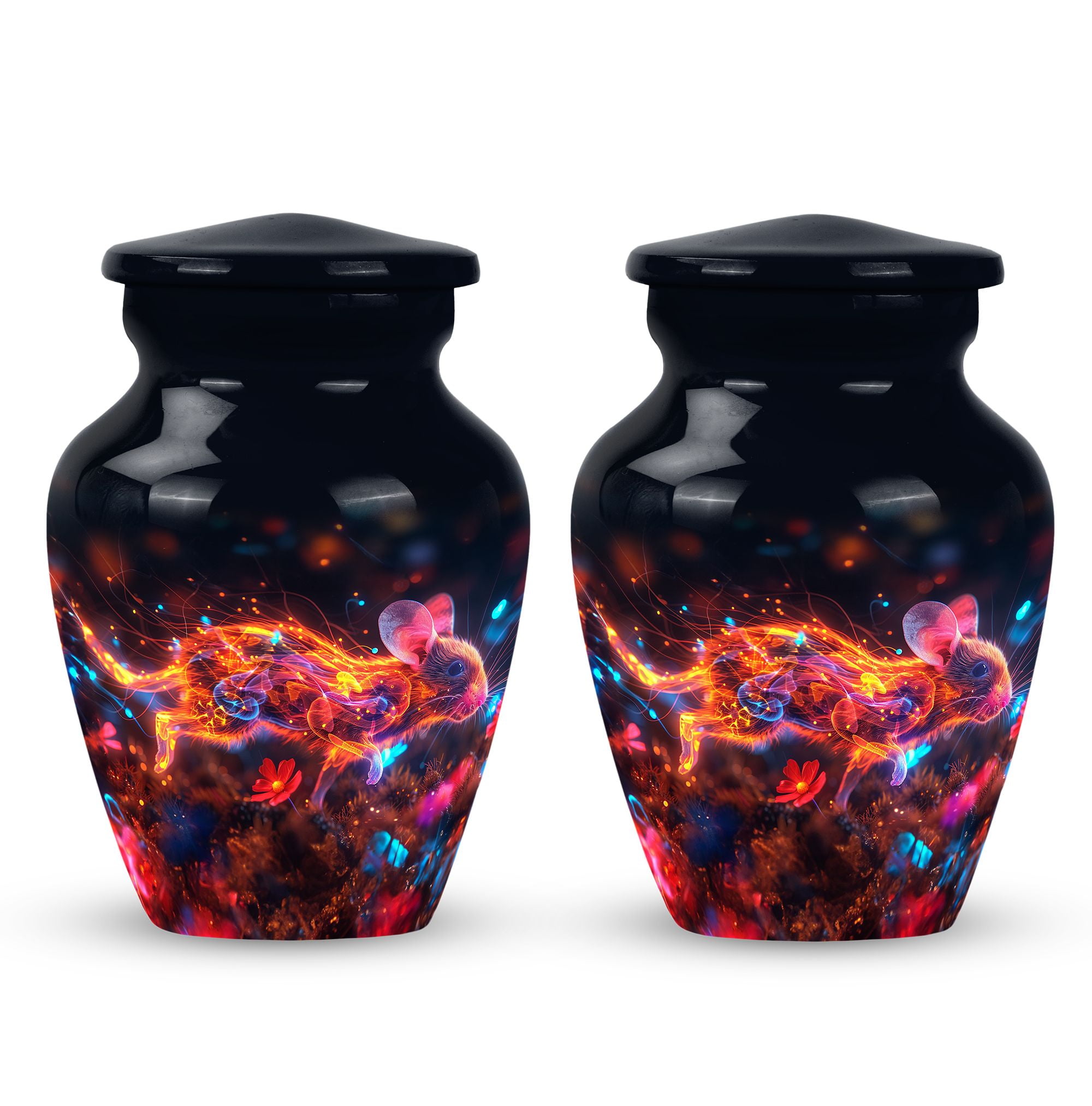 Fantasy Firelight Mouse Small Urns For Human Ashes Keepsake - Urn For ...