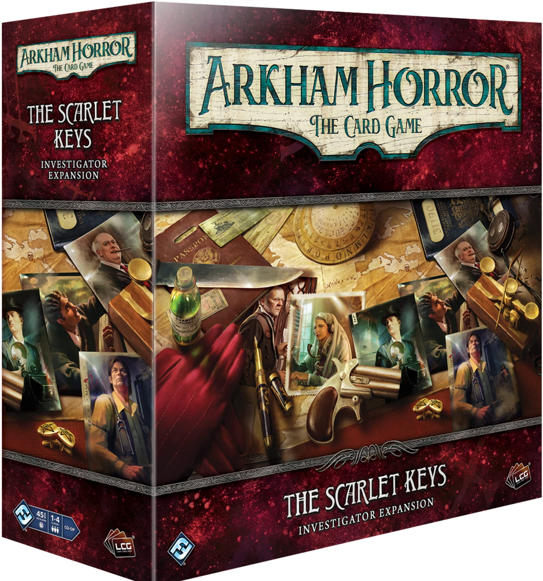 Fantasy Flight Games Arkham STF9 Horror Card Game Scarlet Keys ...