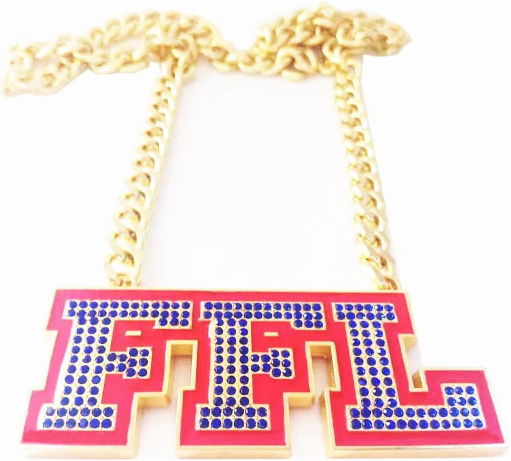 Fantasy Football Chain Medal, Gold Champ Necklace Award Medal, MVP ...