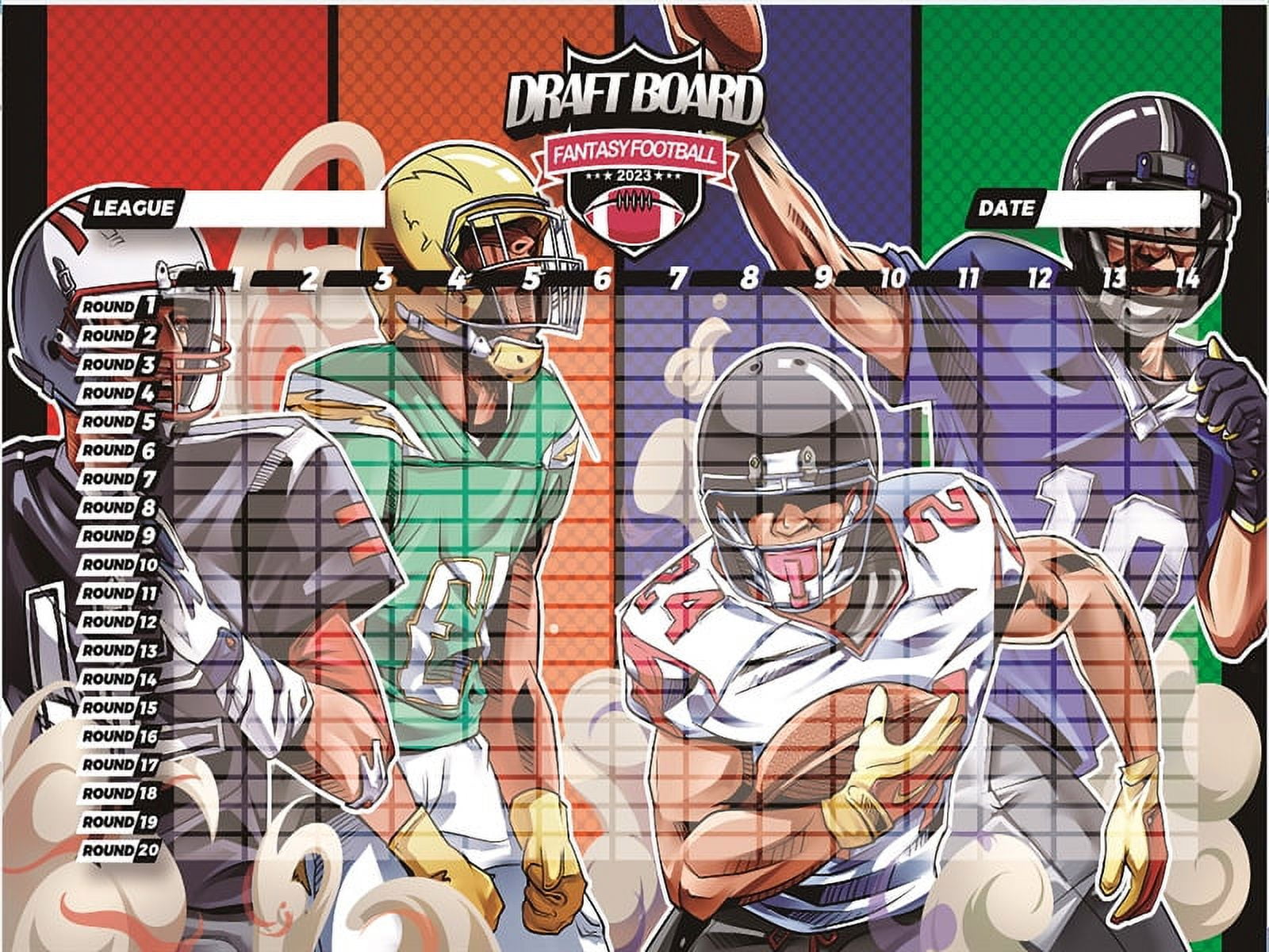Senya Fantasy Football Draft Board 2024-2025，Fantasy Football Draft ...