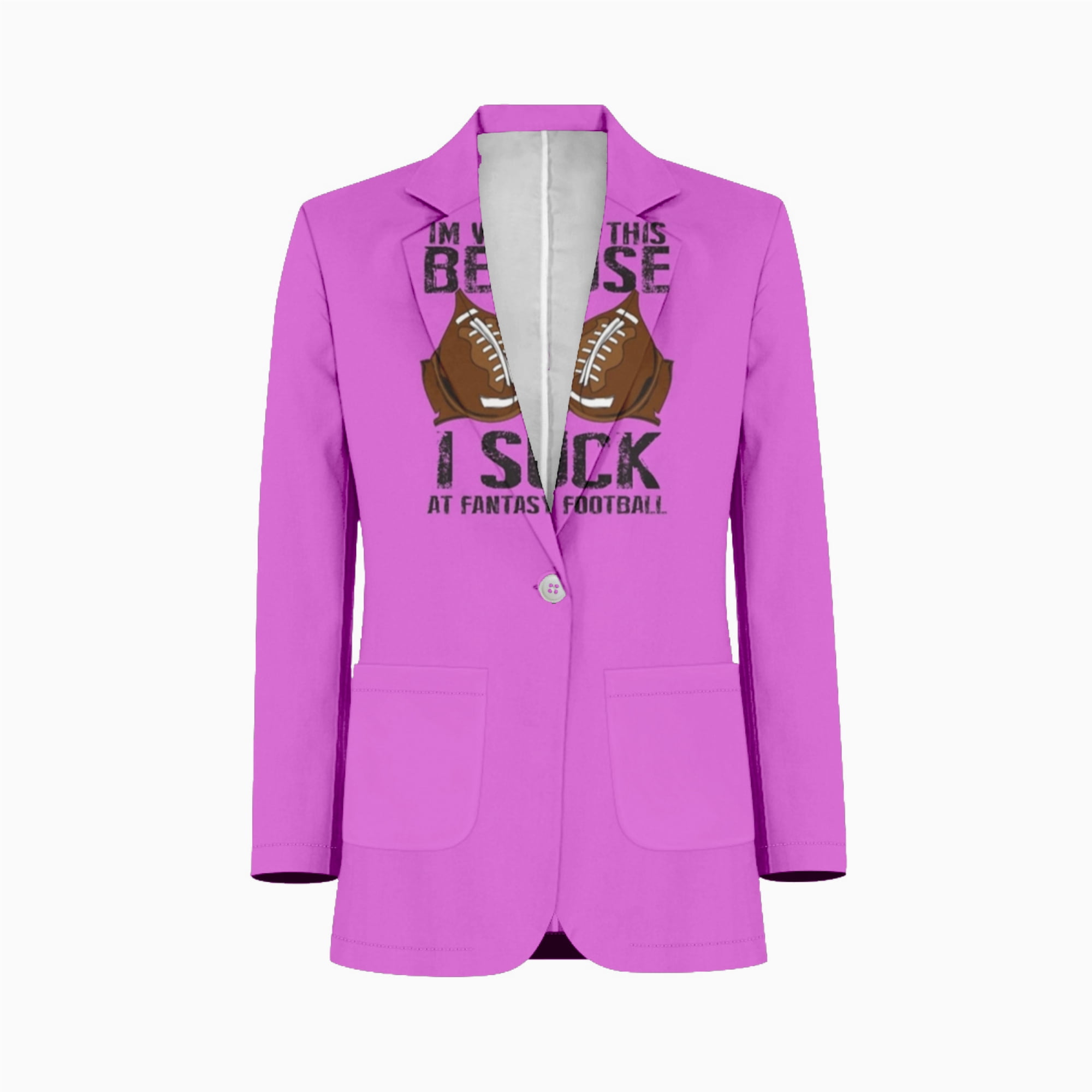 Fantasy Football Last Place Award Punishment Mens Suits Shawl Collar ...