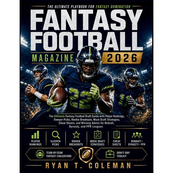 Fantasy Football Magazine 2026: The Ultimate Fantasy Football Draft ...