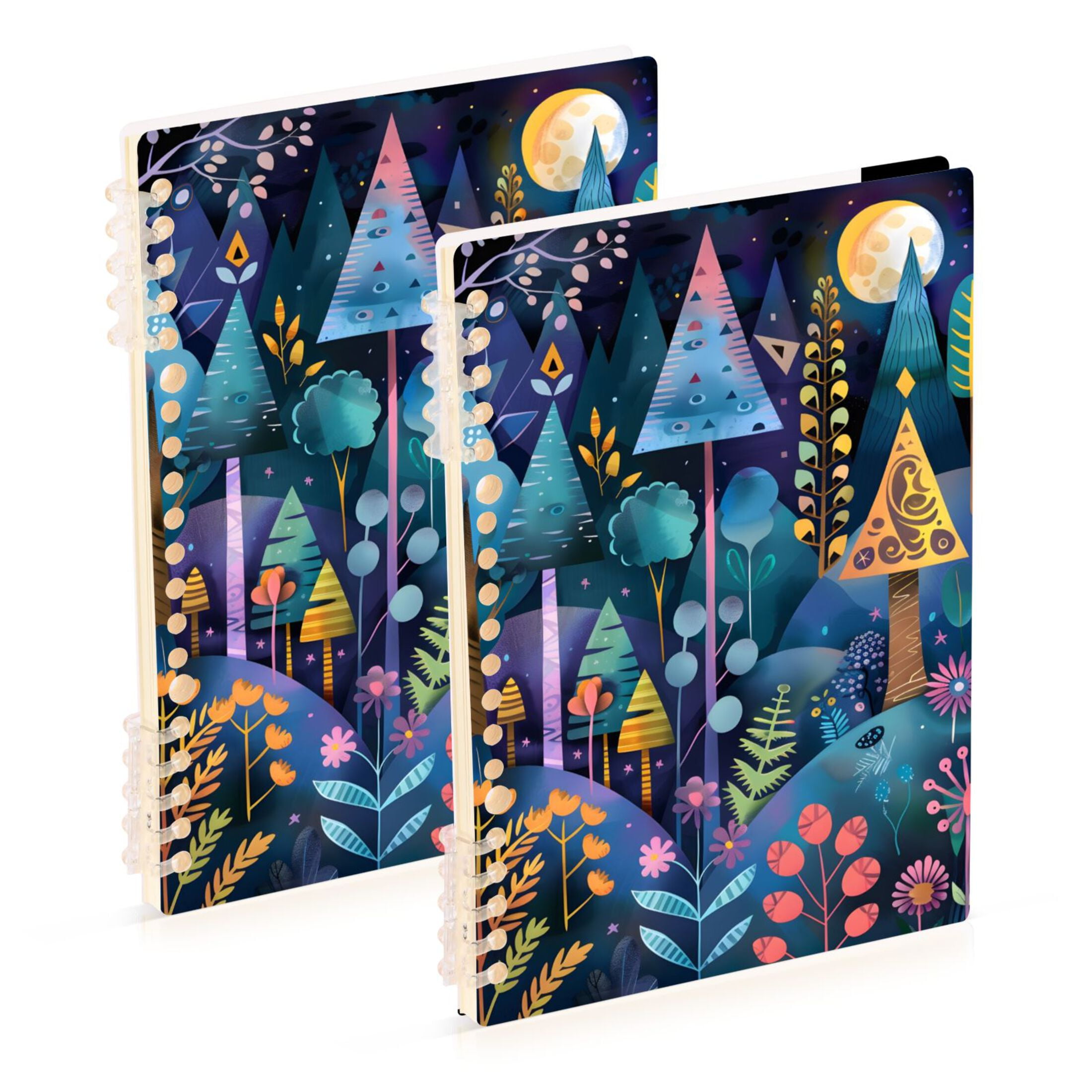 Fantasy Forest Ring Binder Notebook Journey Note Diary College Ruled ...
