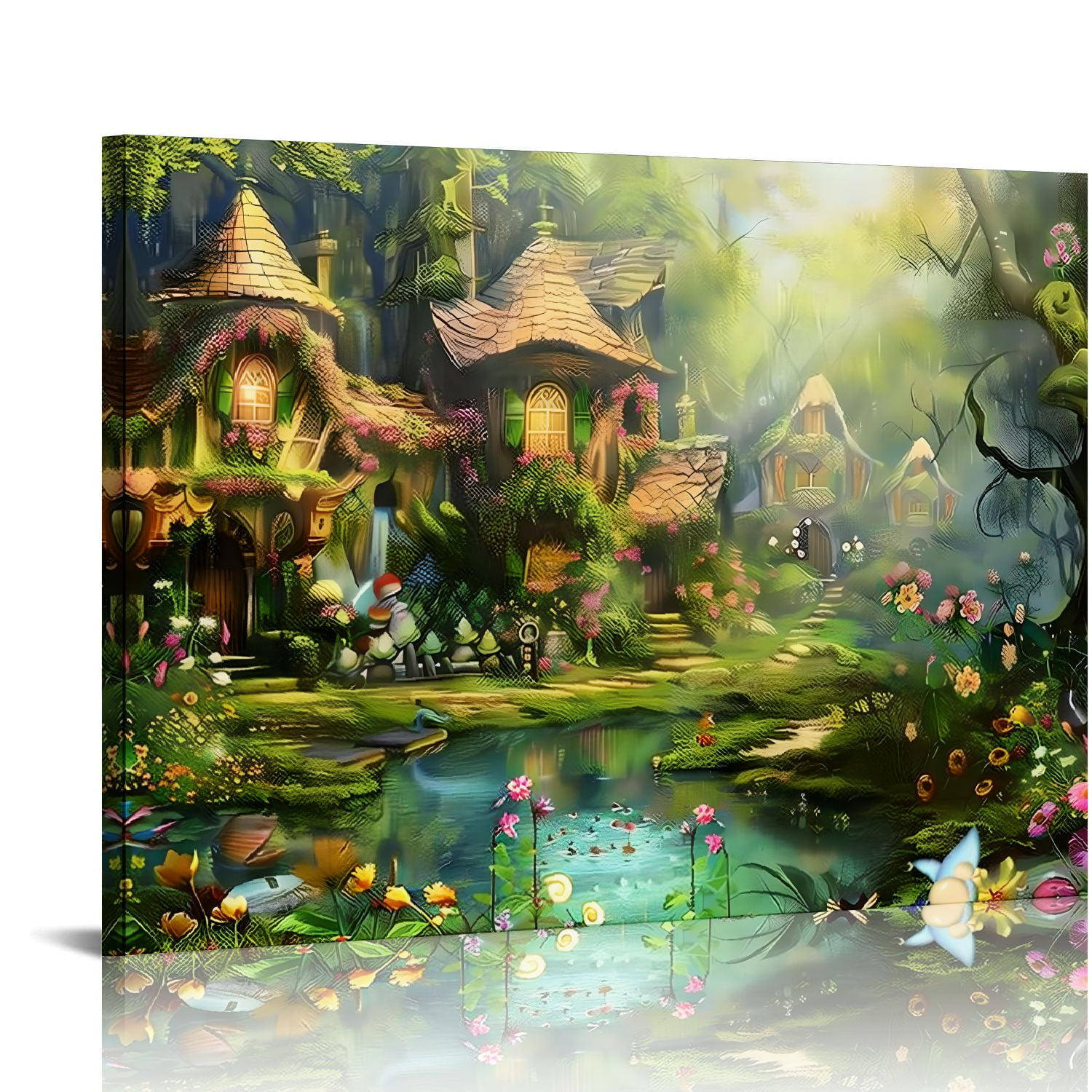 Fantasy Forest Wall Decor for Home and Office - Modern Artwork for ...