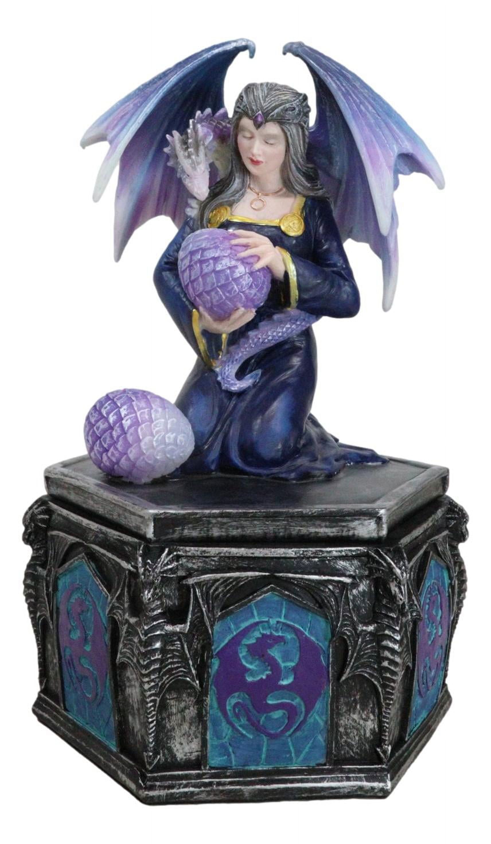 Fantasy Four Seasons Spring Friendship Fairy With Dragon Decorative Box ...
