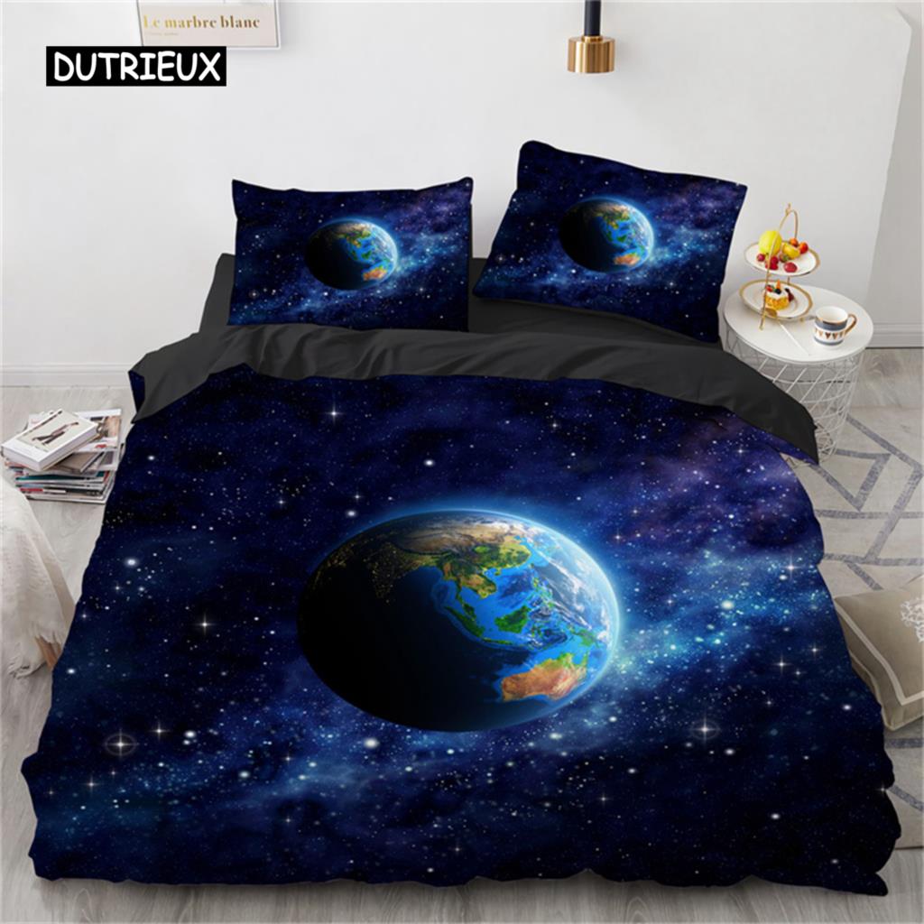 Fantasy Galaxy Duvet Cover Twin King Size for Teens Kids Boys Starry ...