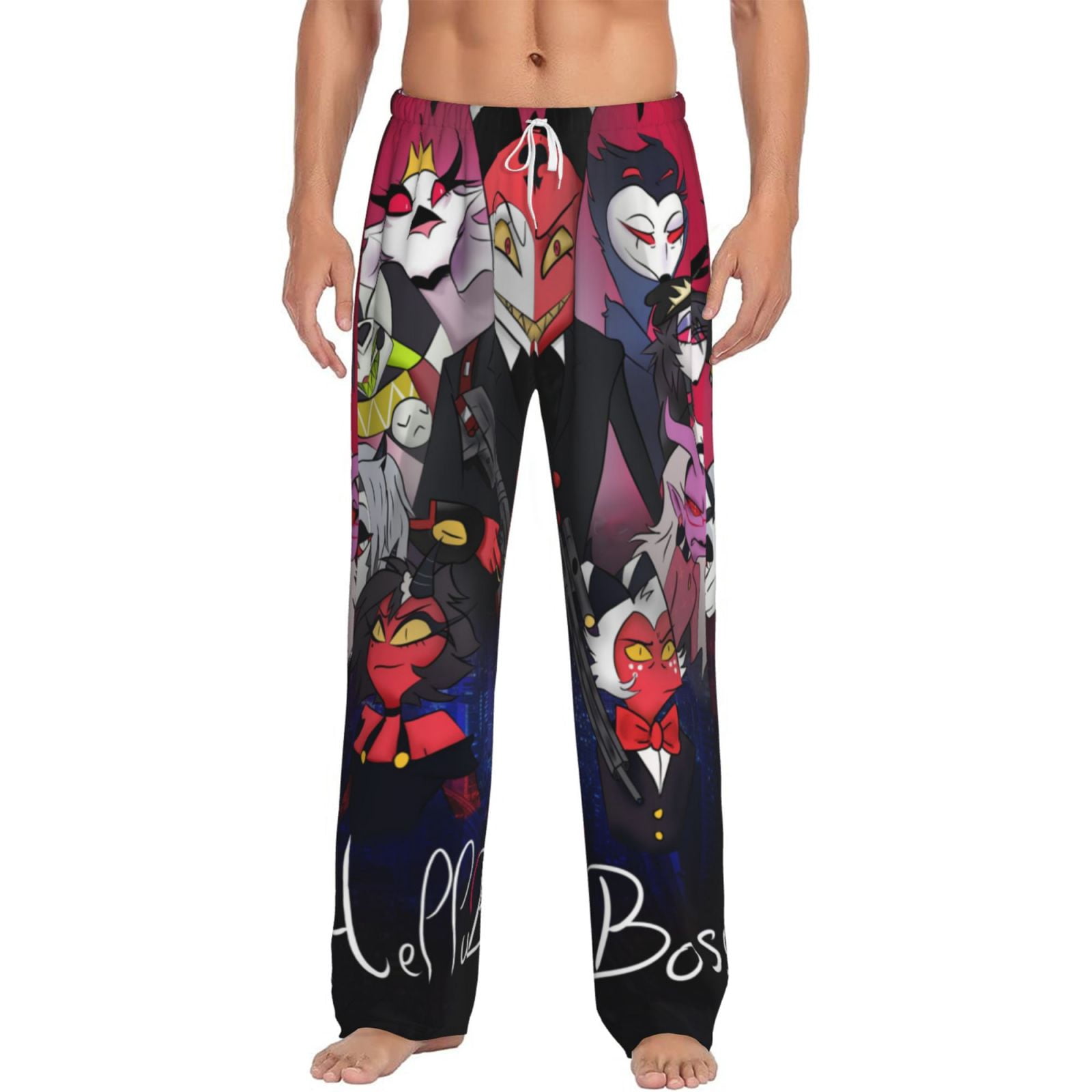 Fantasy Helluva Boss Men's Pajama Pants Fashion Cozy Daily Lounge ...