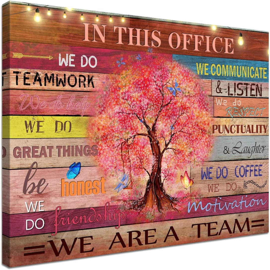 Fantasy Inspirational Wall Art for Office Positive Affirmations Wall ...