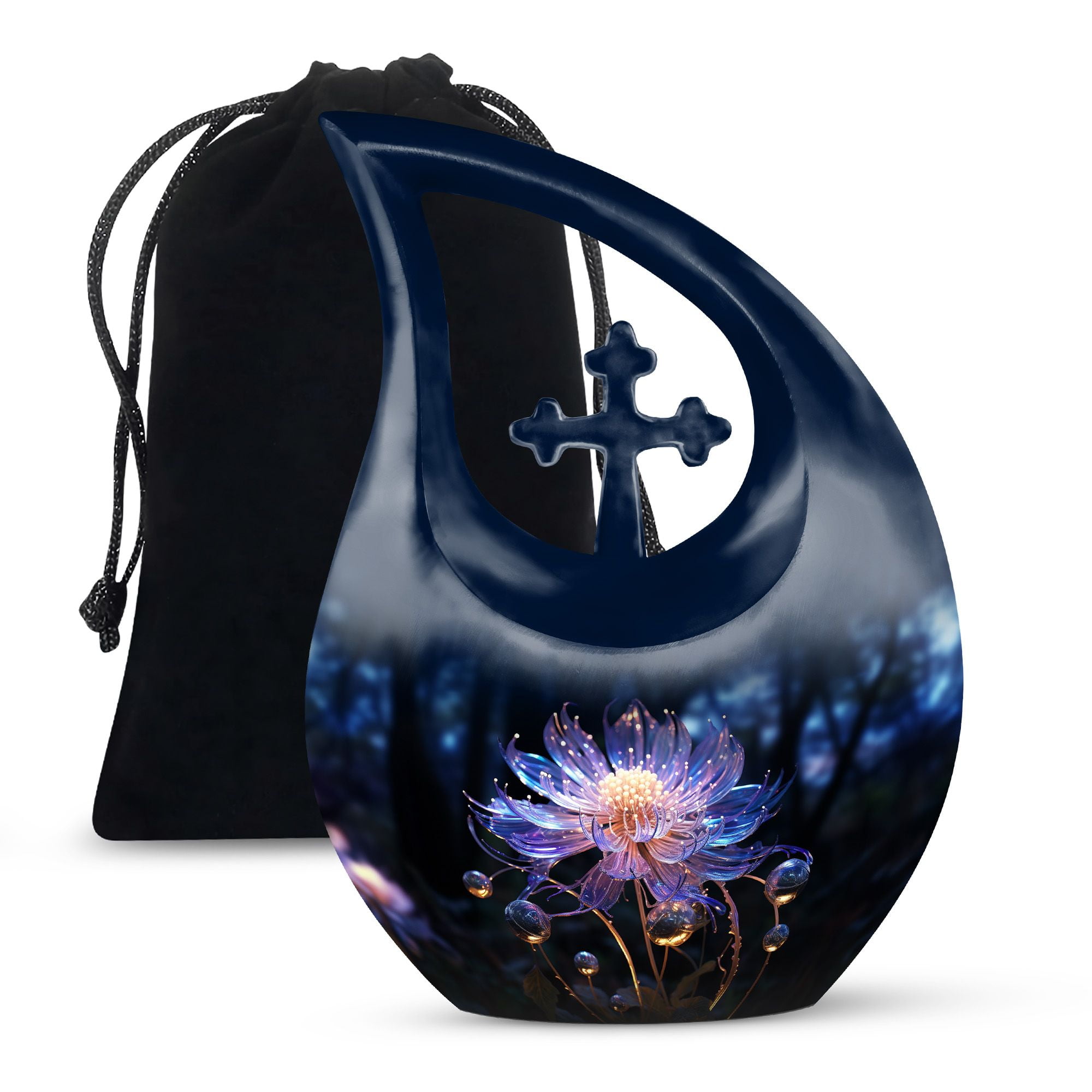 Fantasy Lilly - Urn for Human Ashes - Cremation Memorial - Urn for ...