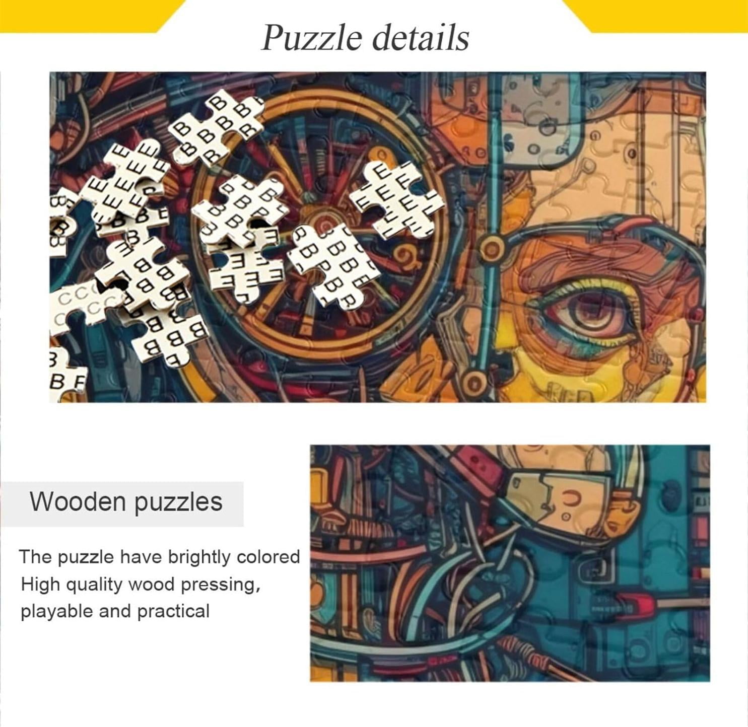 Fantasy Machine Women Jigsaw Puzzle 500 Pieces, Zigsaw with Storage Bag ...