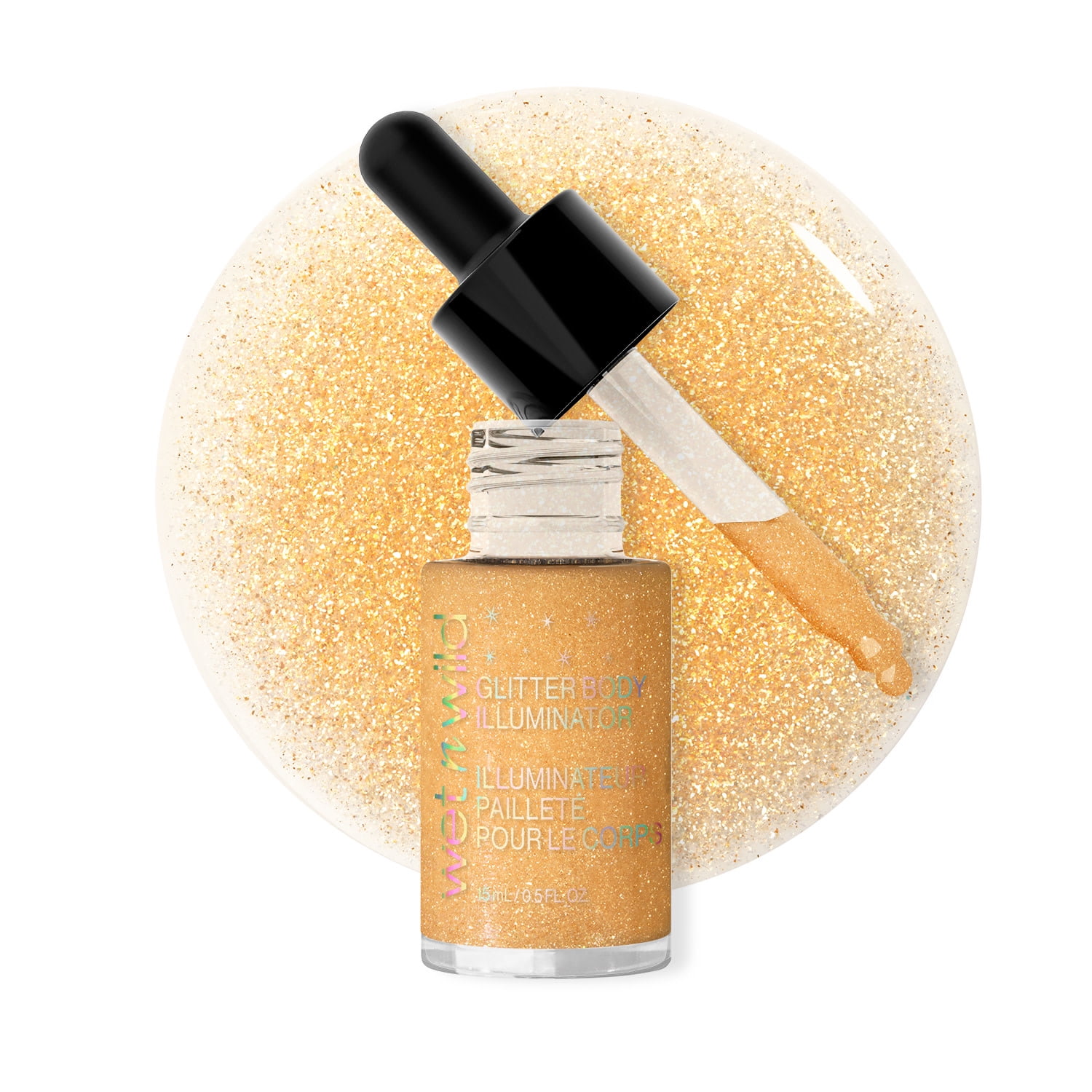 Fantasy Makers Glitter Body Illuminator - Fountain of Gold - Walmart.com