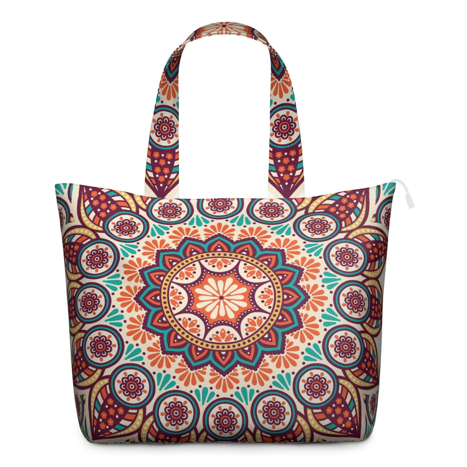 Fantasy Mala Travel Duffel Artistic Abstract Trippy Bag with Healing ...