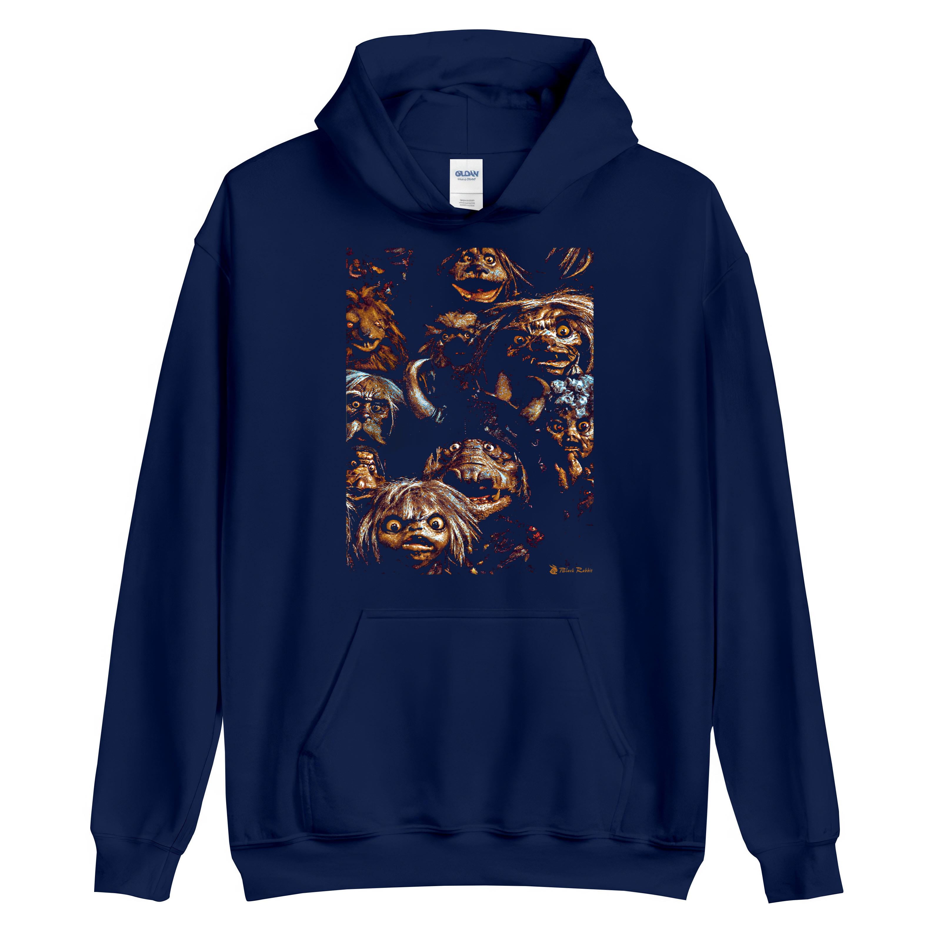 Fantasy Maze Creatures 1986 Retro Vintage Film Unisex Classic T-Shirt ...