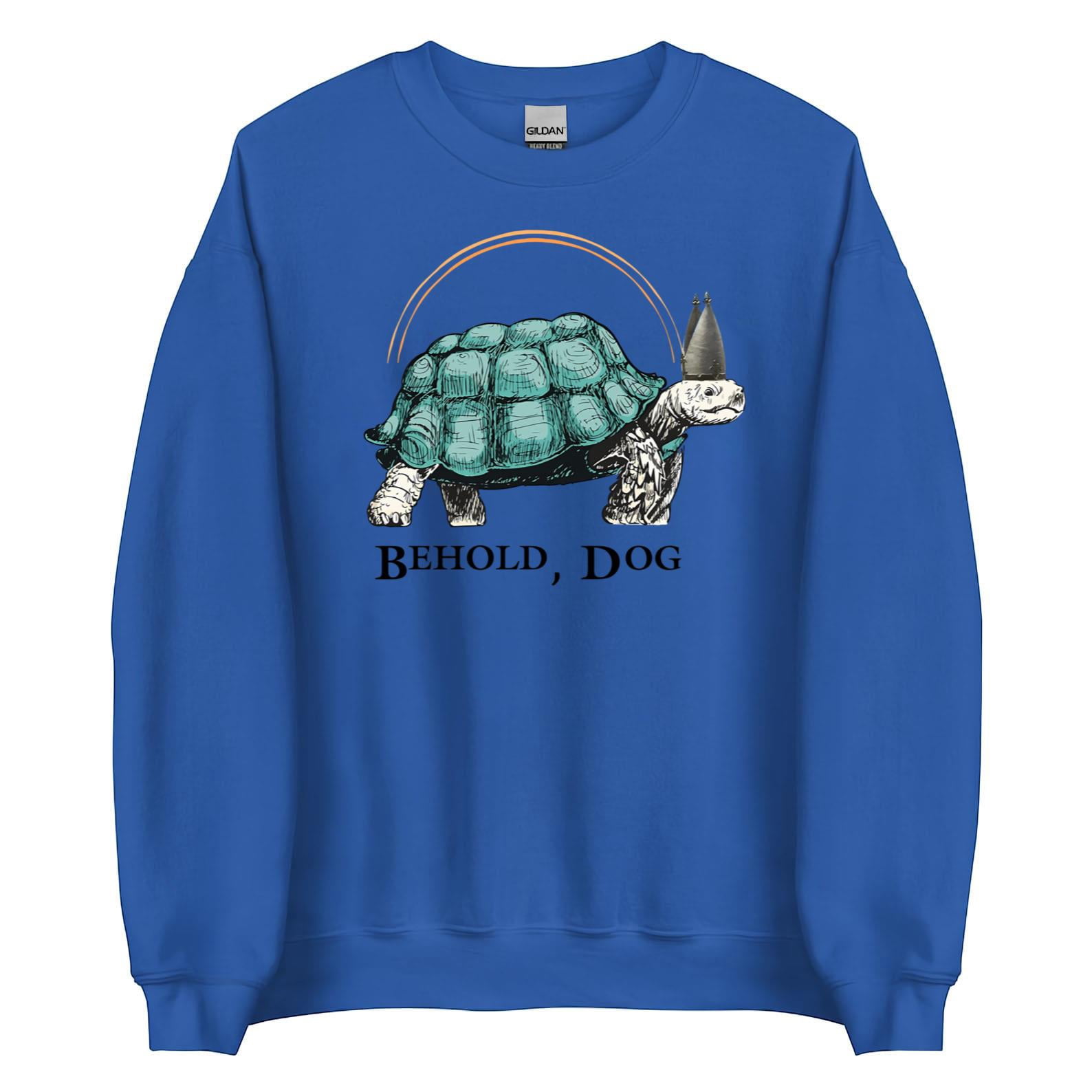 Fantasy Meme Inspired Animal Tee, Turtle Dog Funny Graphic Shirt ...