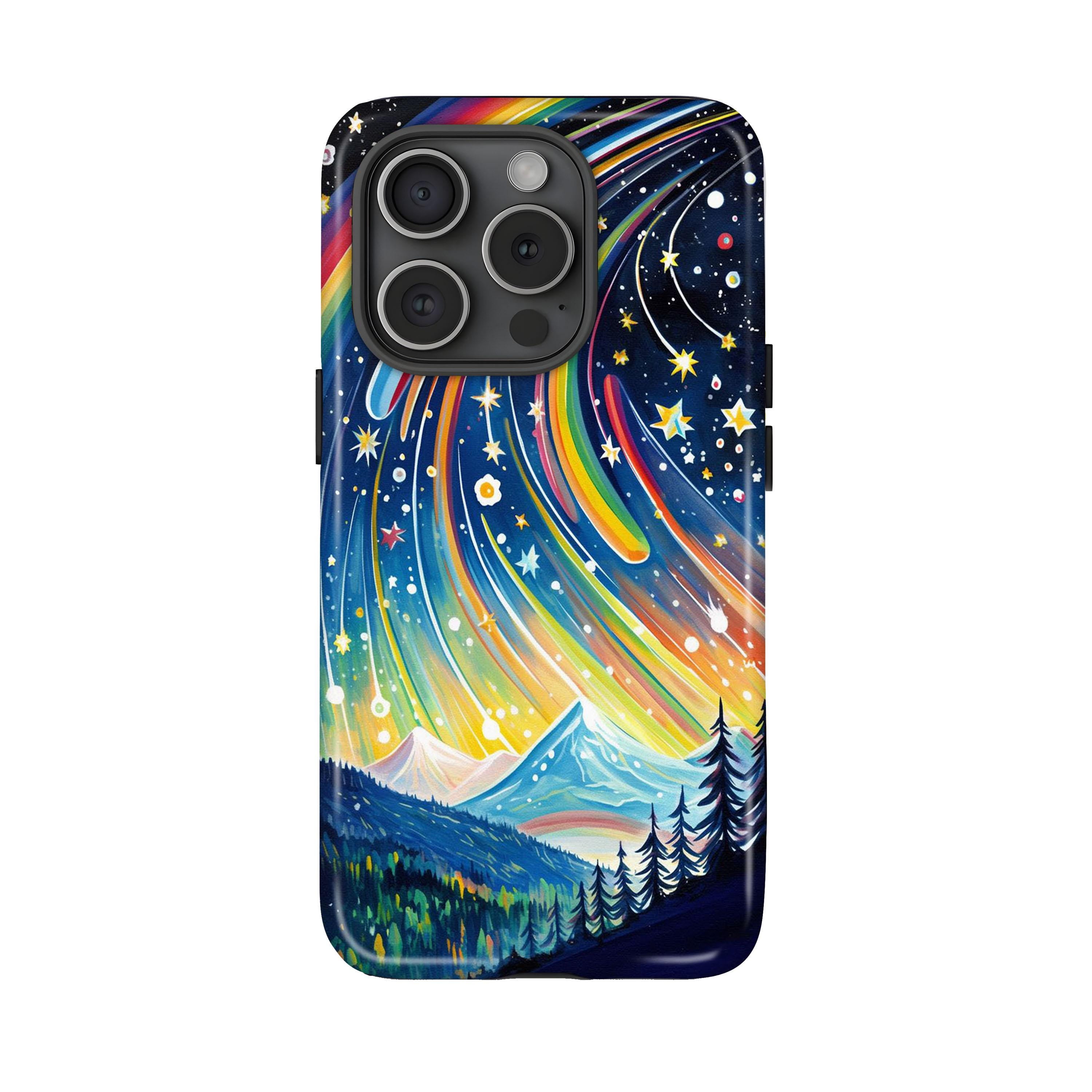 Fantasy Meteor Starry Night Sky Art Phone Case with iPhone 17 through ...