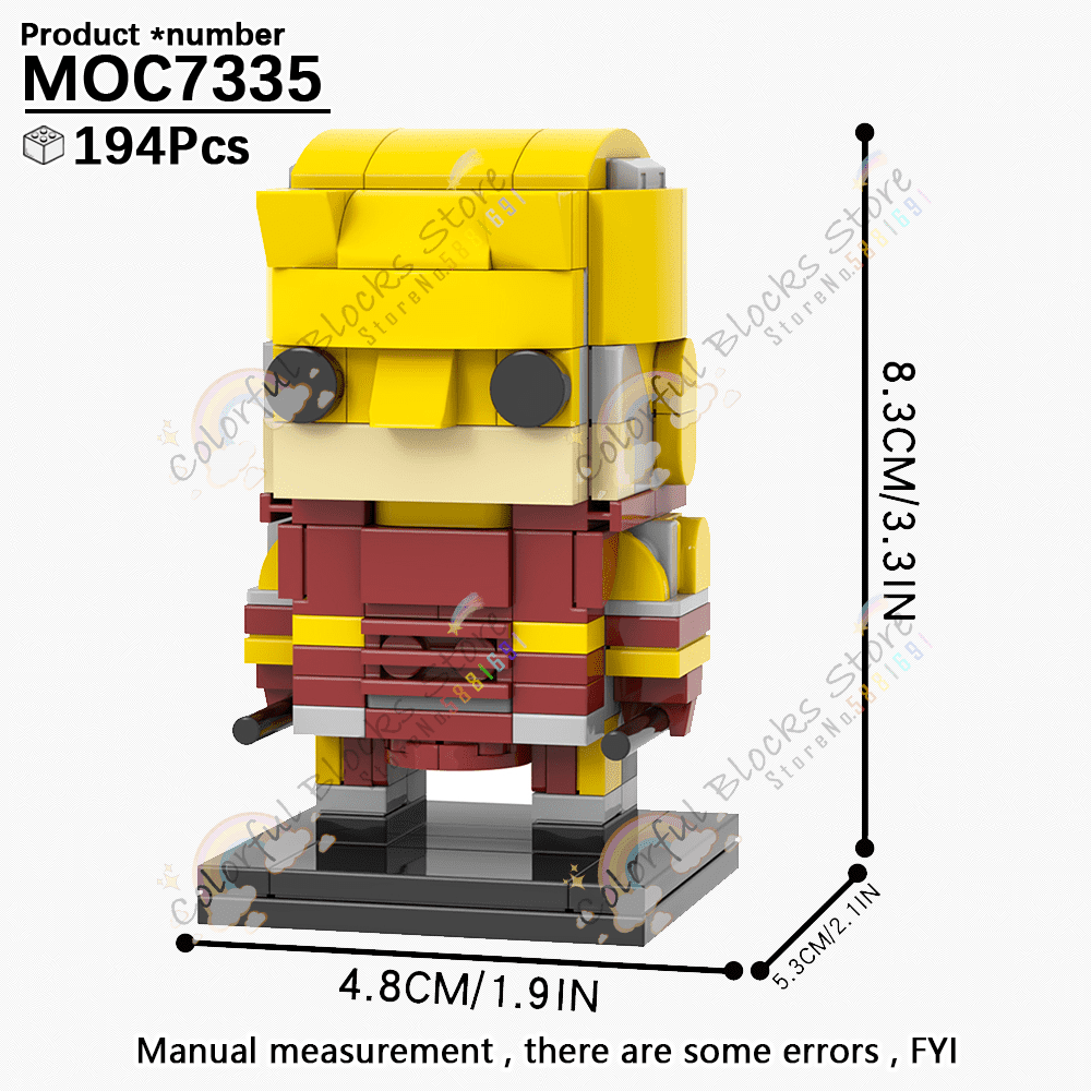 Fantasy Movie Series Building Blocks DIY Daredevile Kingpin Character ...