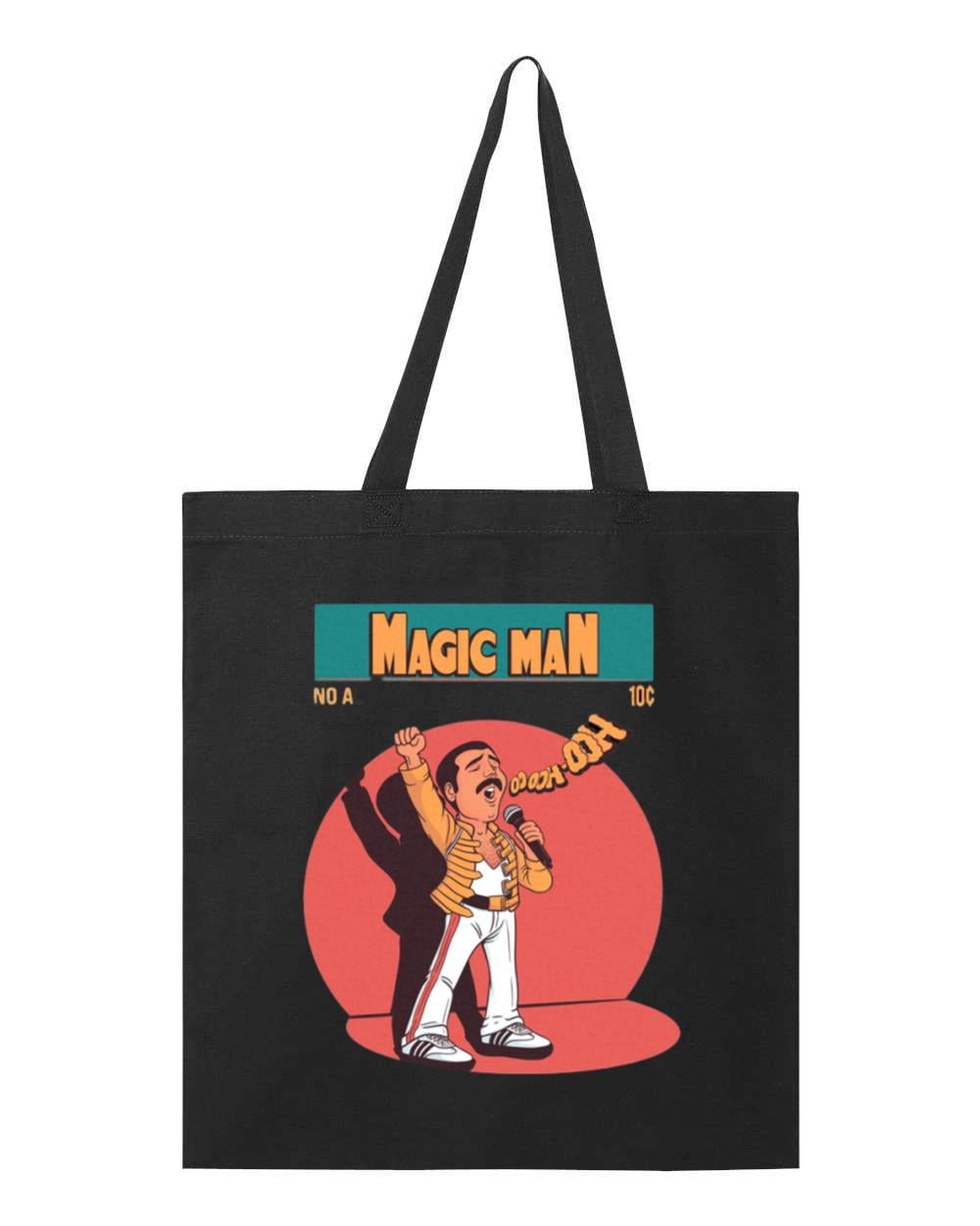 Fantasy Mystery Tote Bag Magic Man Quest with Bold Art Style - Walmart.com